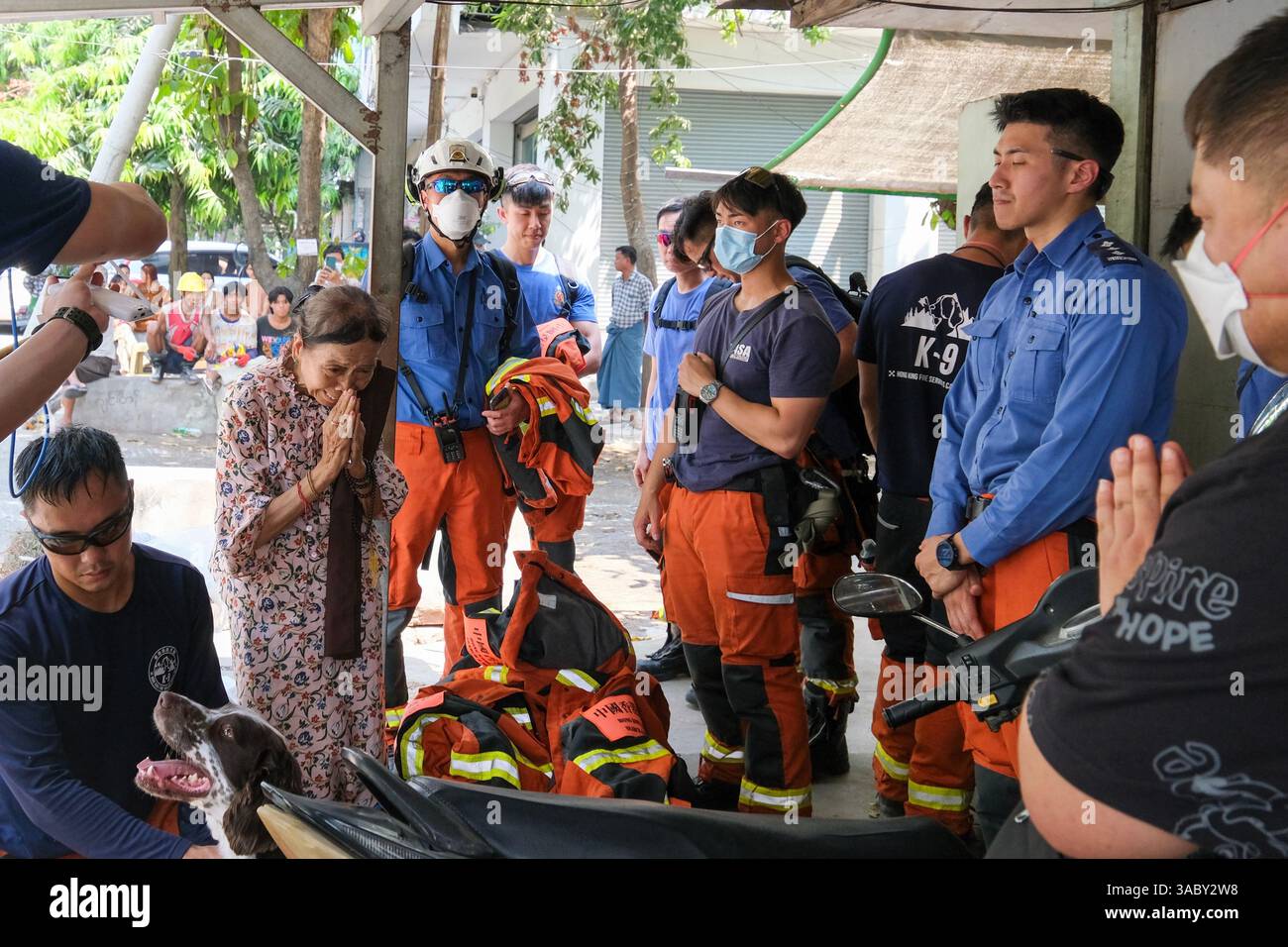 Myanmar earthquake stricken area hi-res stock photography and images ...