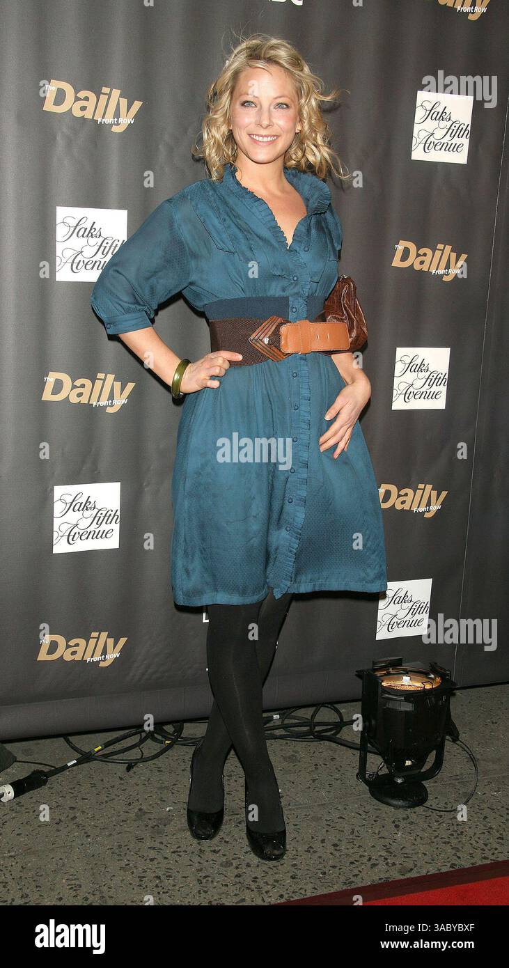Jan 31, 2008; New York, NY, United States; Actress ANASTASIA GRIFFITH ...