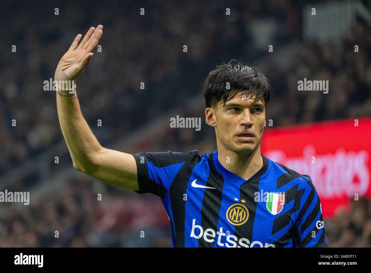 Correa Joaquin F.C Internazionale during serie A match AC Milan vs Fc ...