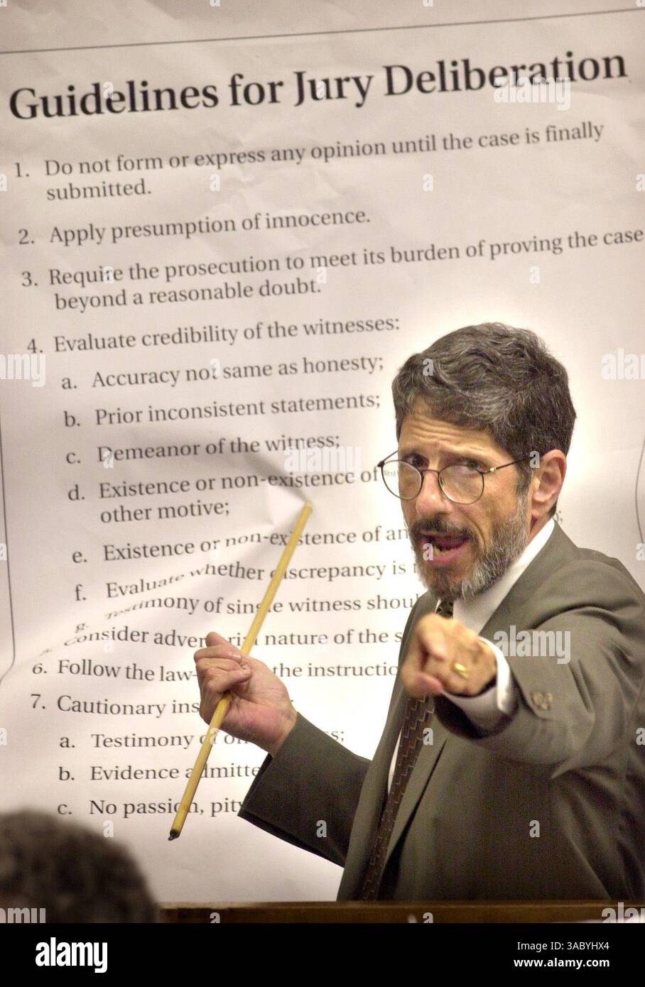 (Published 08/07/2002, A-14) Defense attorney Steven Feldman made his ...