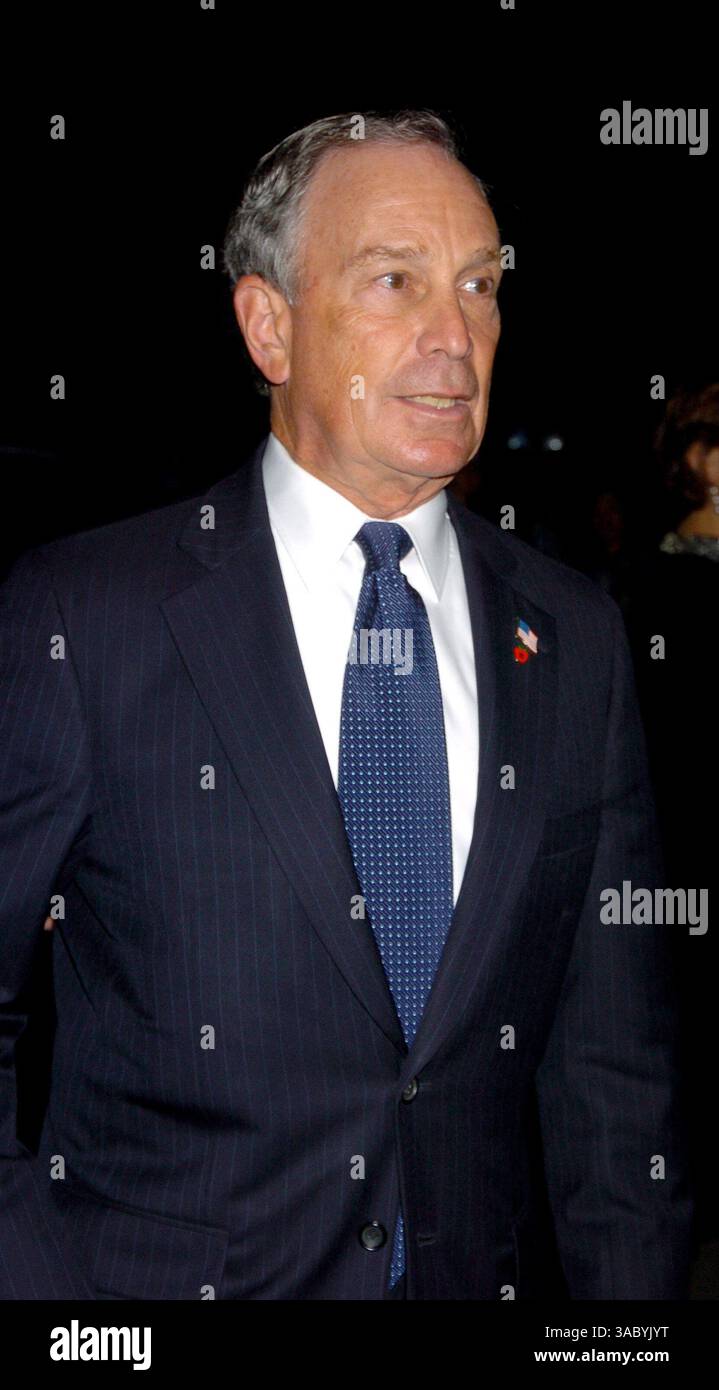 NEW YORK, JUNE 6, 2006 Mayor Blooomberg attends the 38th Annual Party ...