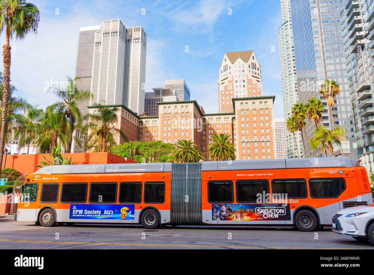 Pershing square metro stop hi-res stock photography and images - Alamy
