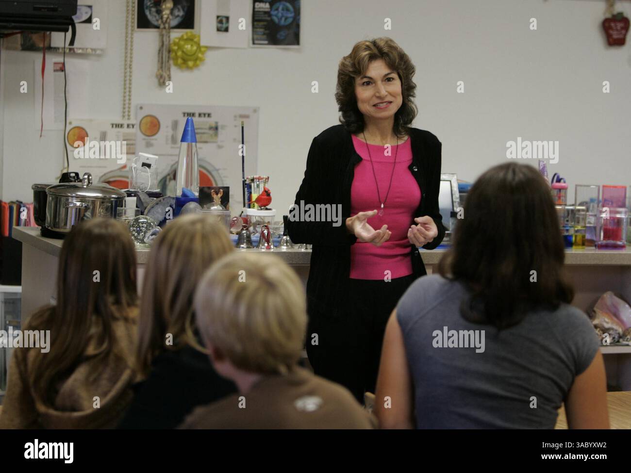 (Published 11/7/2004, N-3) Roxanne Hunker talks about a classroom ...