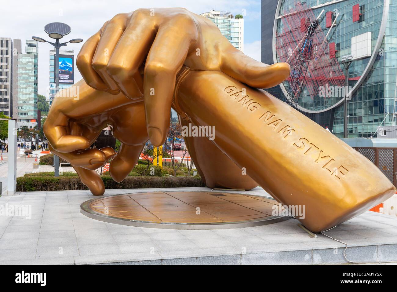 Statue of Gangnam Style is a public art installation that pays homage ...