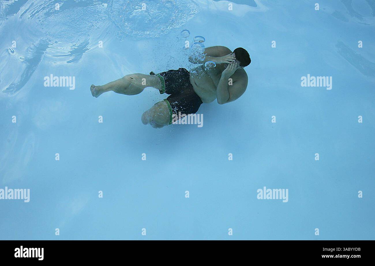 (Published 8/6/2005, B-4:6, NC-1) Aspiring triathlete Sam Sherman takes ...