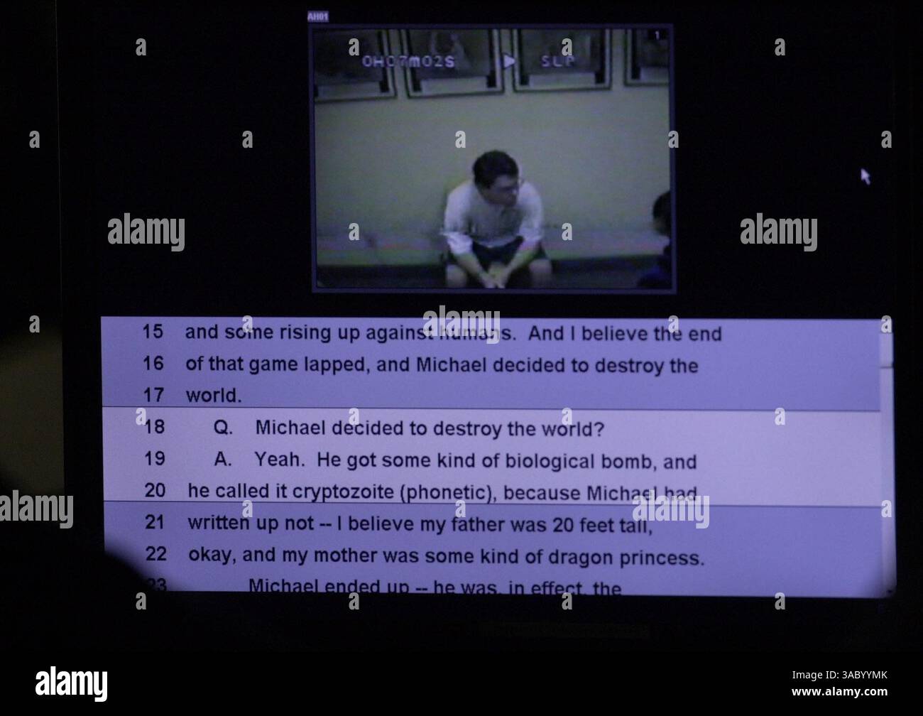 Michael crowe and murder hi-res stock photography and images - Alamy