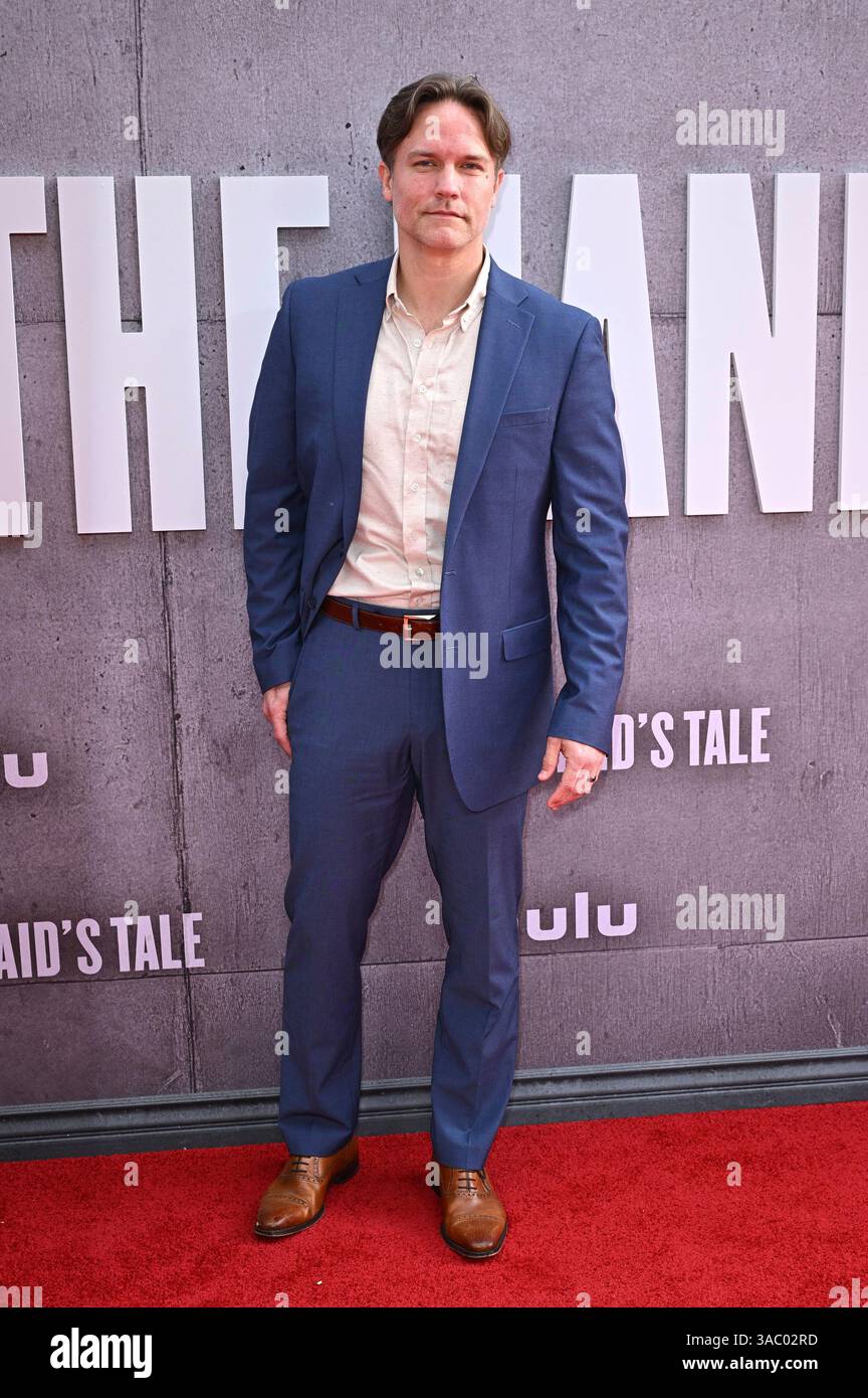 Scott Porter bei der Premiere der 6. Staffel der Hulu Serie 'The Handmaid's Tale: Der Report der ...