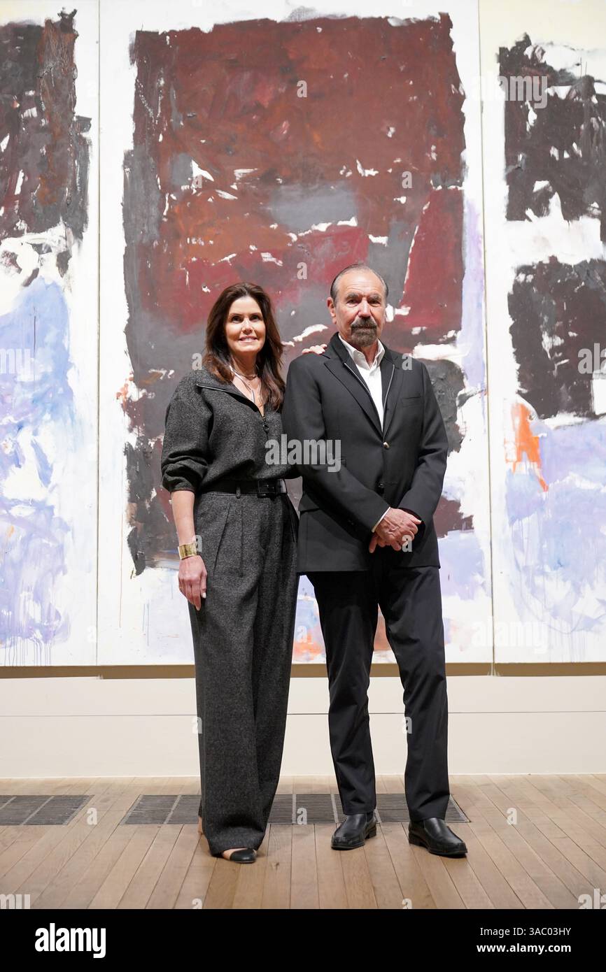 Jorge M. Perez and Darlene Perez pose for a photo in front of their ...
