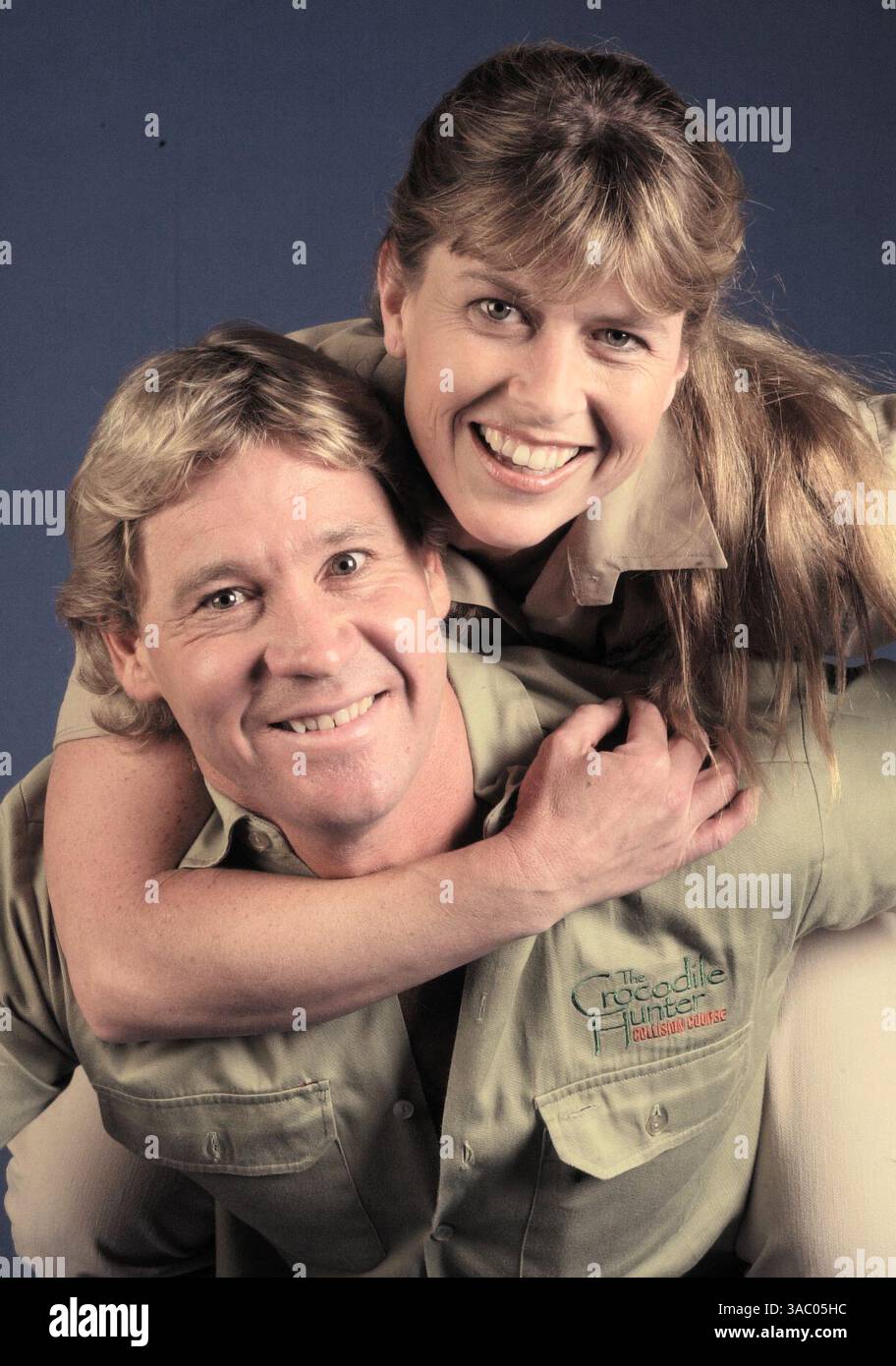 (Published 07/12/2002, E-1) Steve Irwin and his wife, Terry, are coming ...