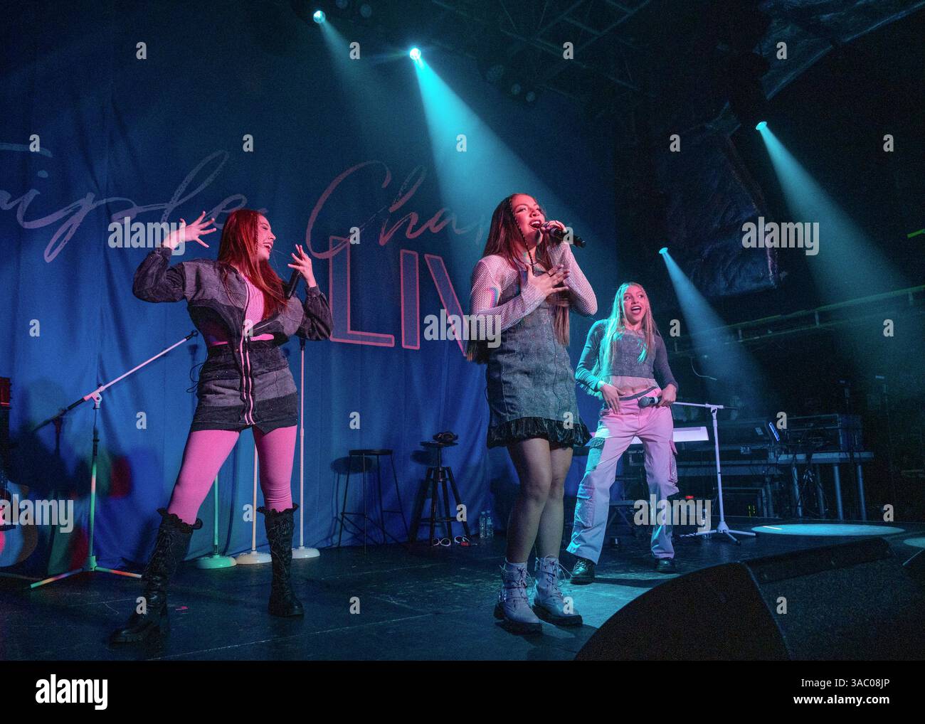 Triple Charm on stage as they kick off “Triple Charm Live - World Tour ...