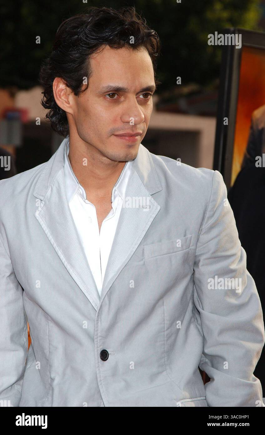 Apr 18, 2004; Los Angeles, CA, USA; Singer MARC ANTHONY at the 'Man On ...