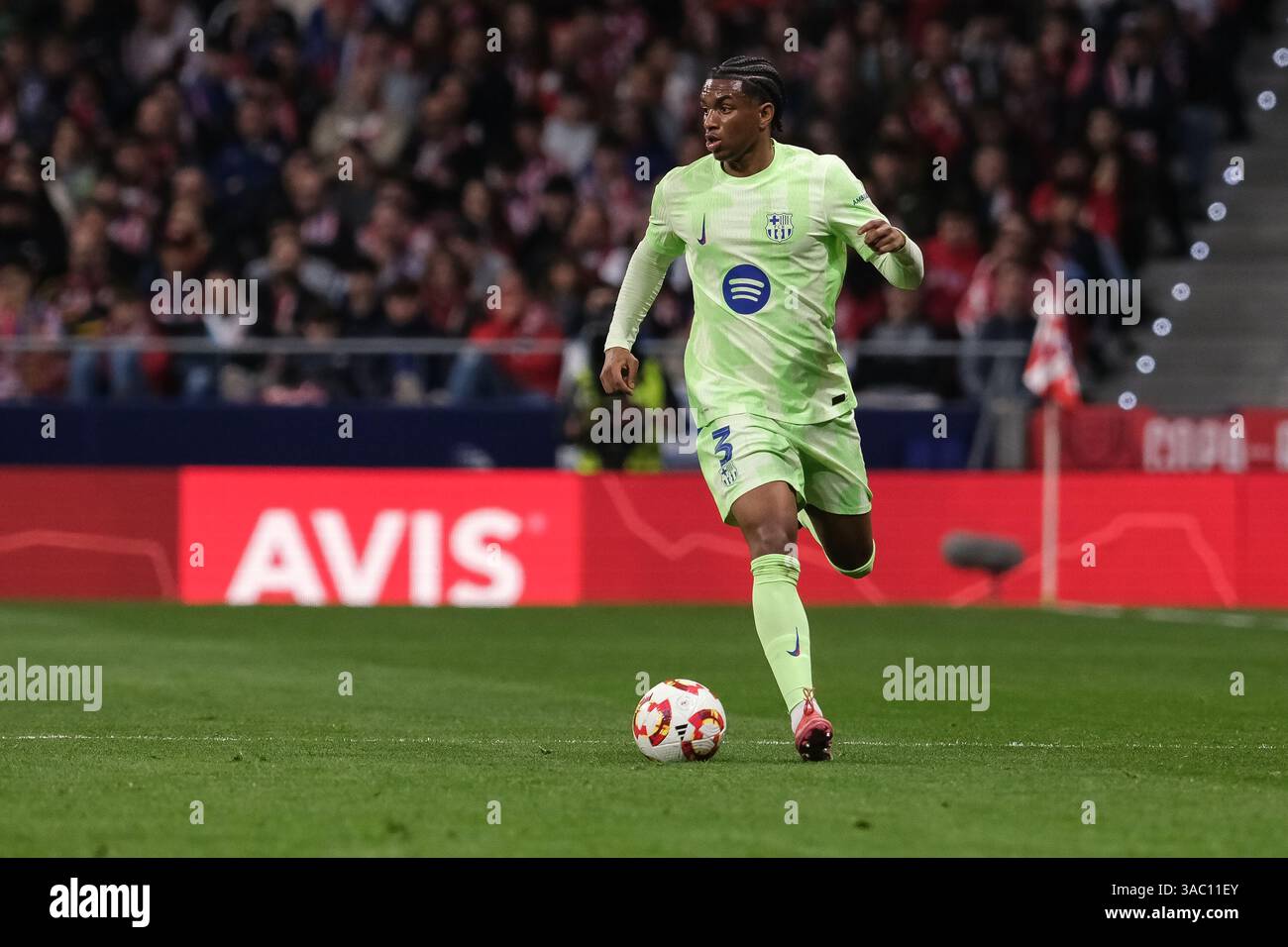 Alejandro Balde of FC Barcelona during the Copa del Rey match Atletico ...