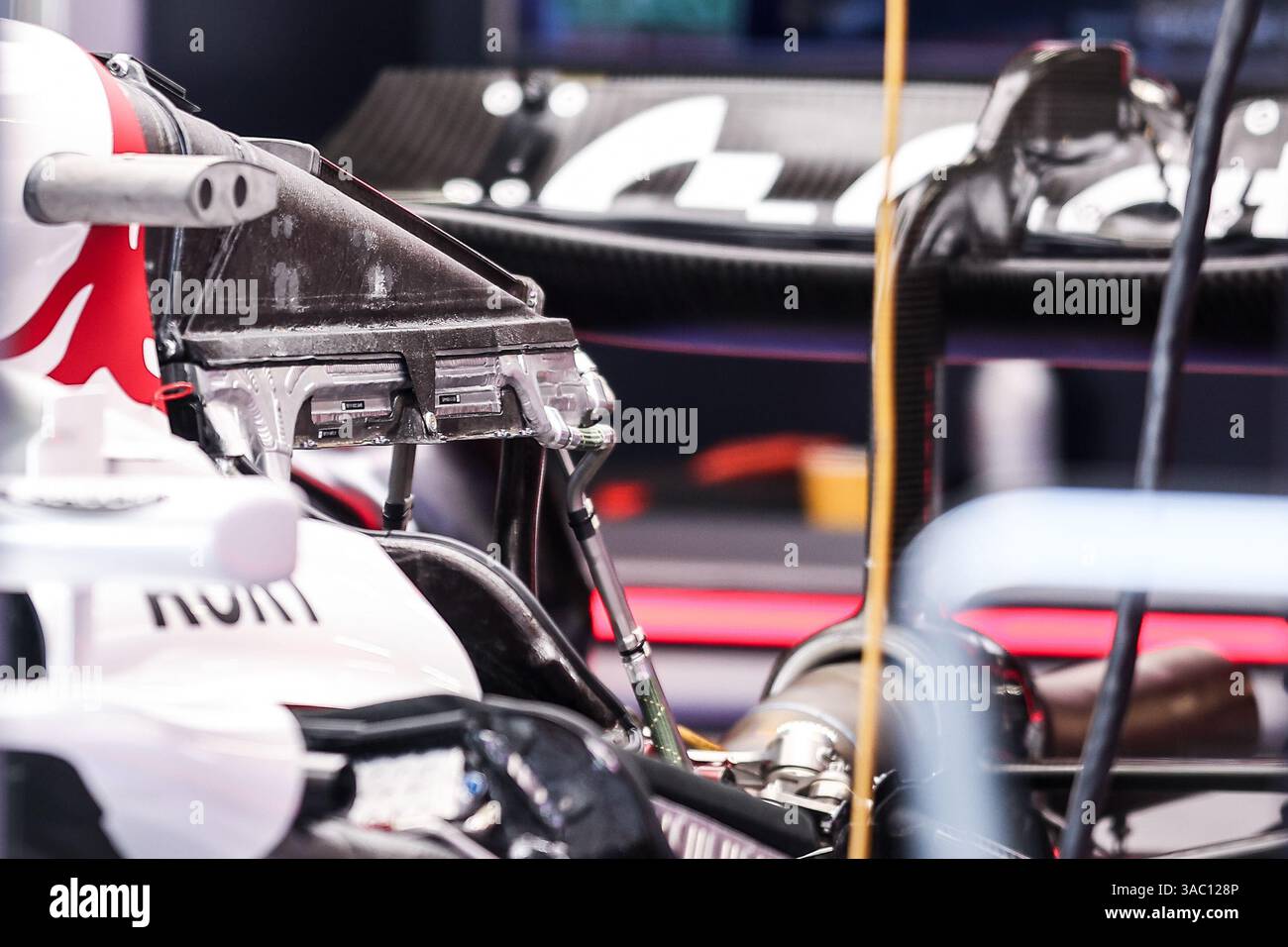 Suzuka, Japon. 03rd Apr, 2025. Red Bull Racing RB21, mechanical detail ...