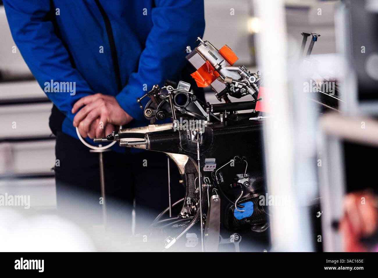 Alpine F1 Team A525, mechanical detail gearbox, boite de vitesse during ...
