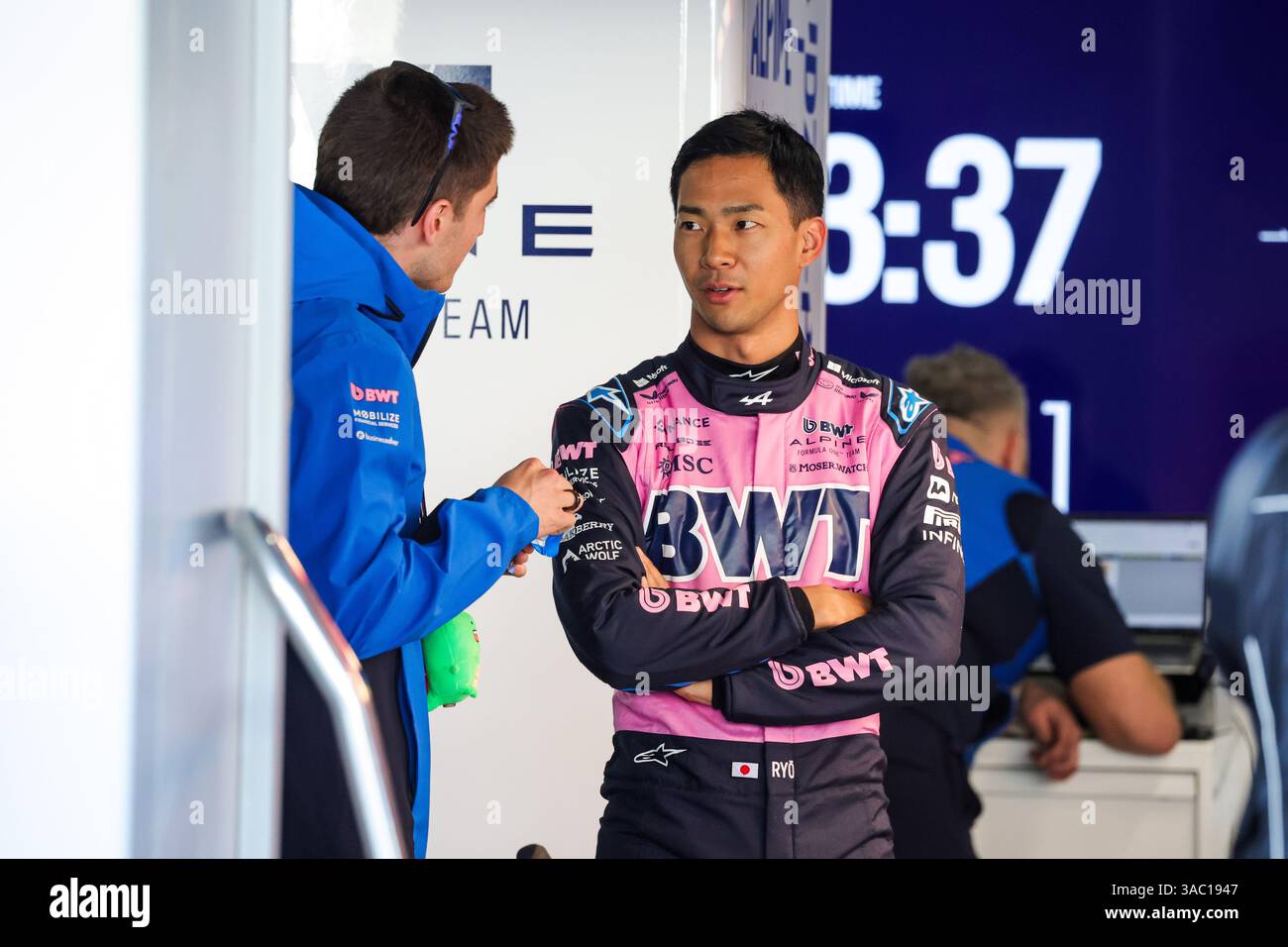 Suzuka, Japon. 03rd Apr, 2025. HIRAKAWA Rio (Jap), Alpine F1 Team ...