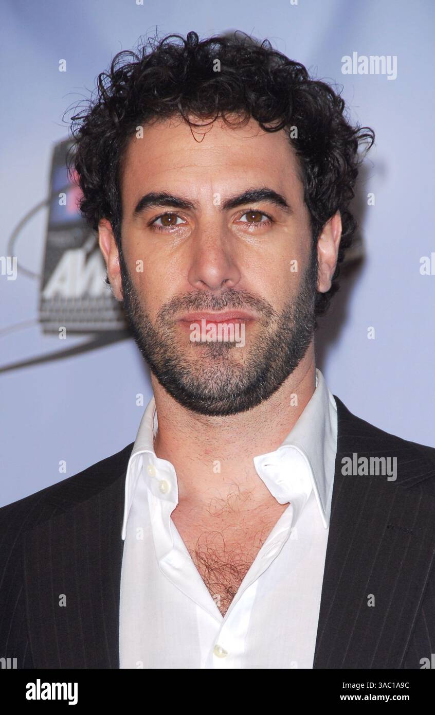 Jun 03, 2007; Hollywood, California, USA; Actor SACHA BARON COHEN at ...