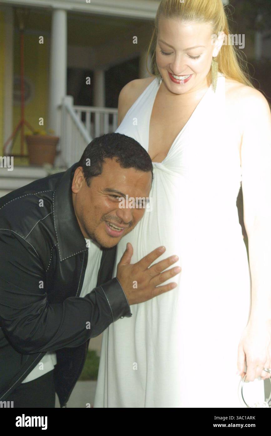 Sep 06, 2006; Los Angeles, CA, USA; Actor CARLOS MENCIA and wife AMY at ...