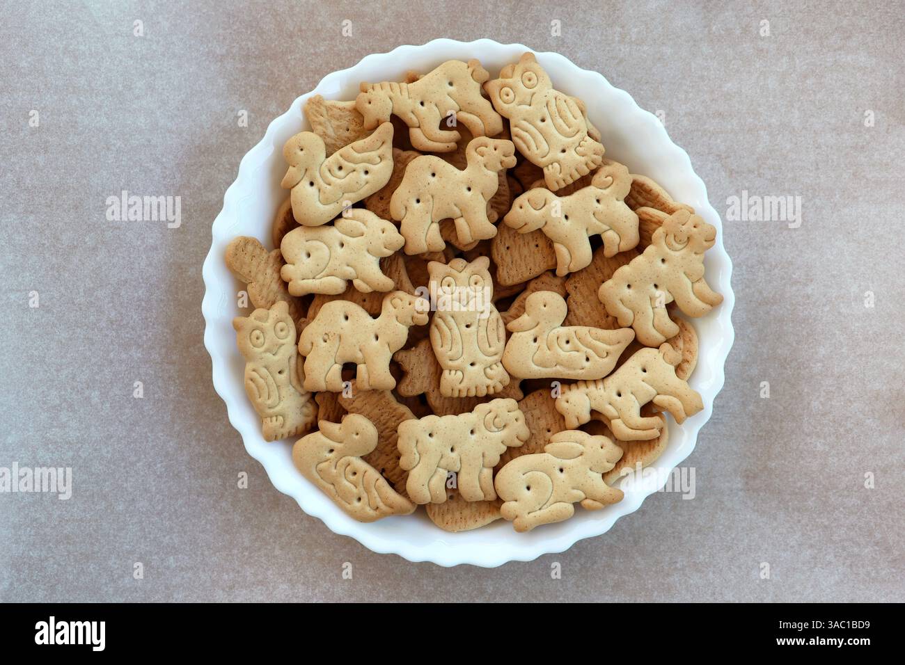 Biscuits for children shaped like cute animals Stock Photo - Alamy