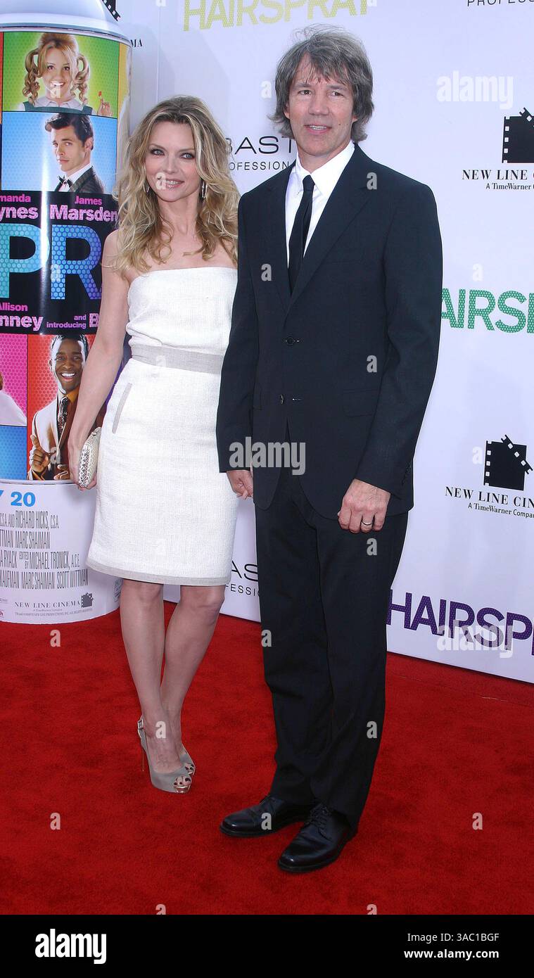 Jul 11, 2007; Hollywood, California, USA; Actress MICHELLE PFEIFFER and ...