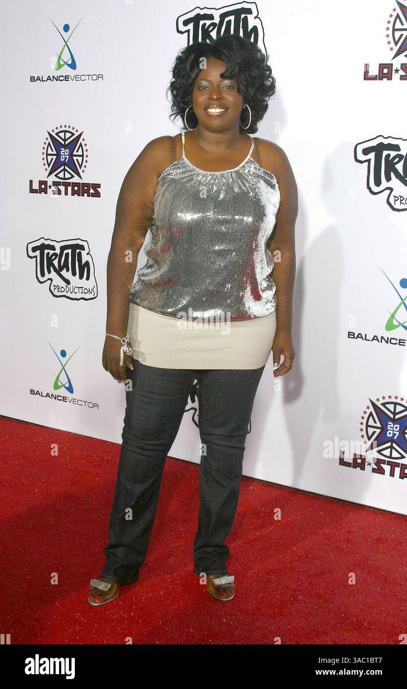 Aug 04, 2007; Hollywood, California, USA; Singer ANGIE STONE at the LA ...