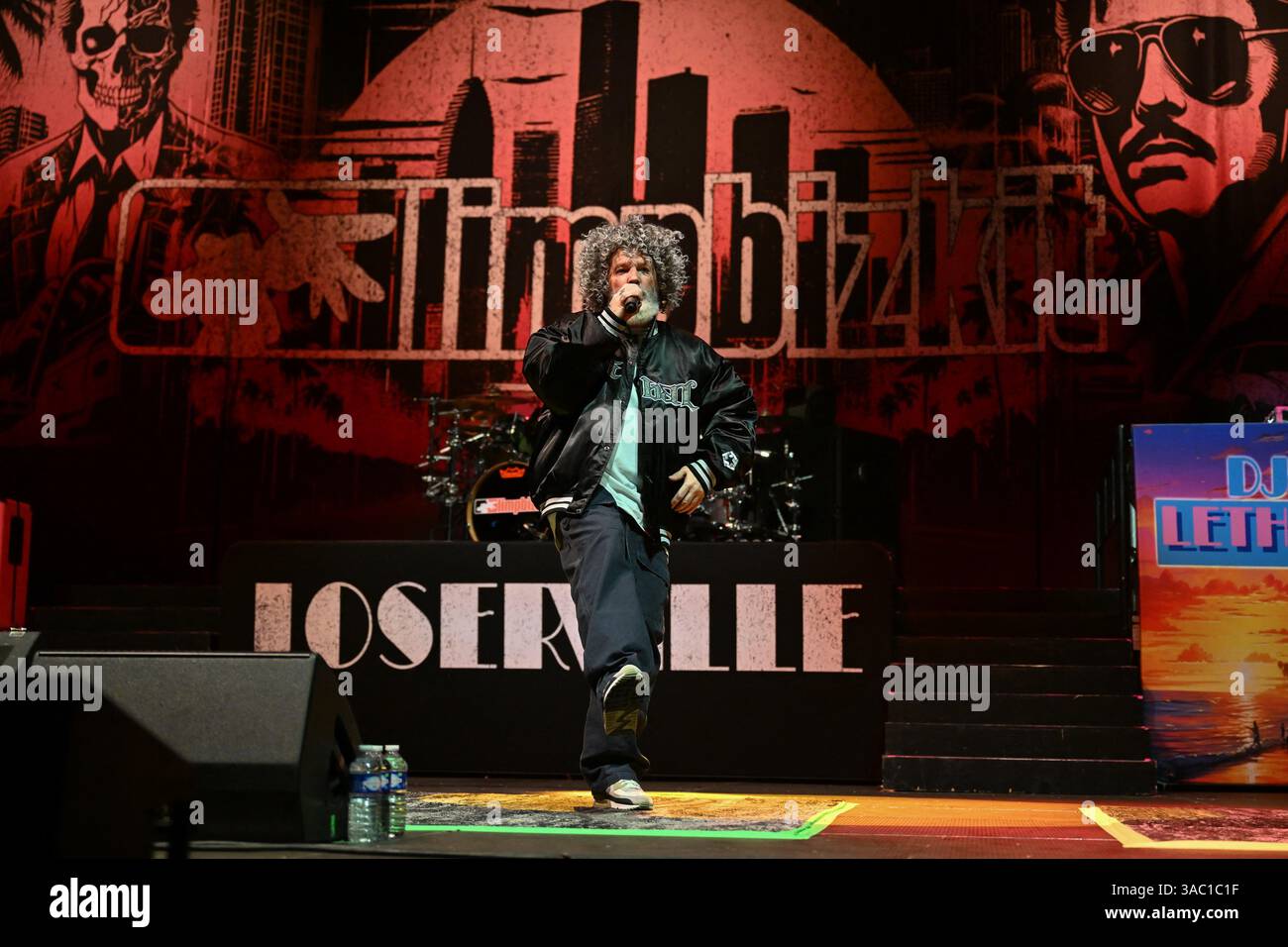 Paris, France. 02nd Apr, 2025. Limp Bizkit, Fred Durst, Loserville 2025 ...