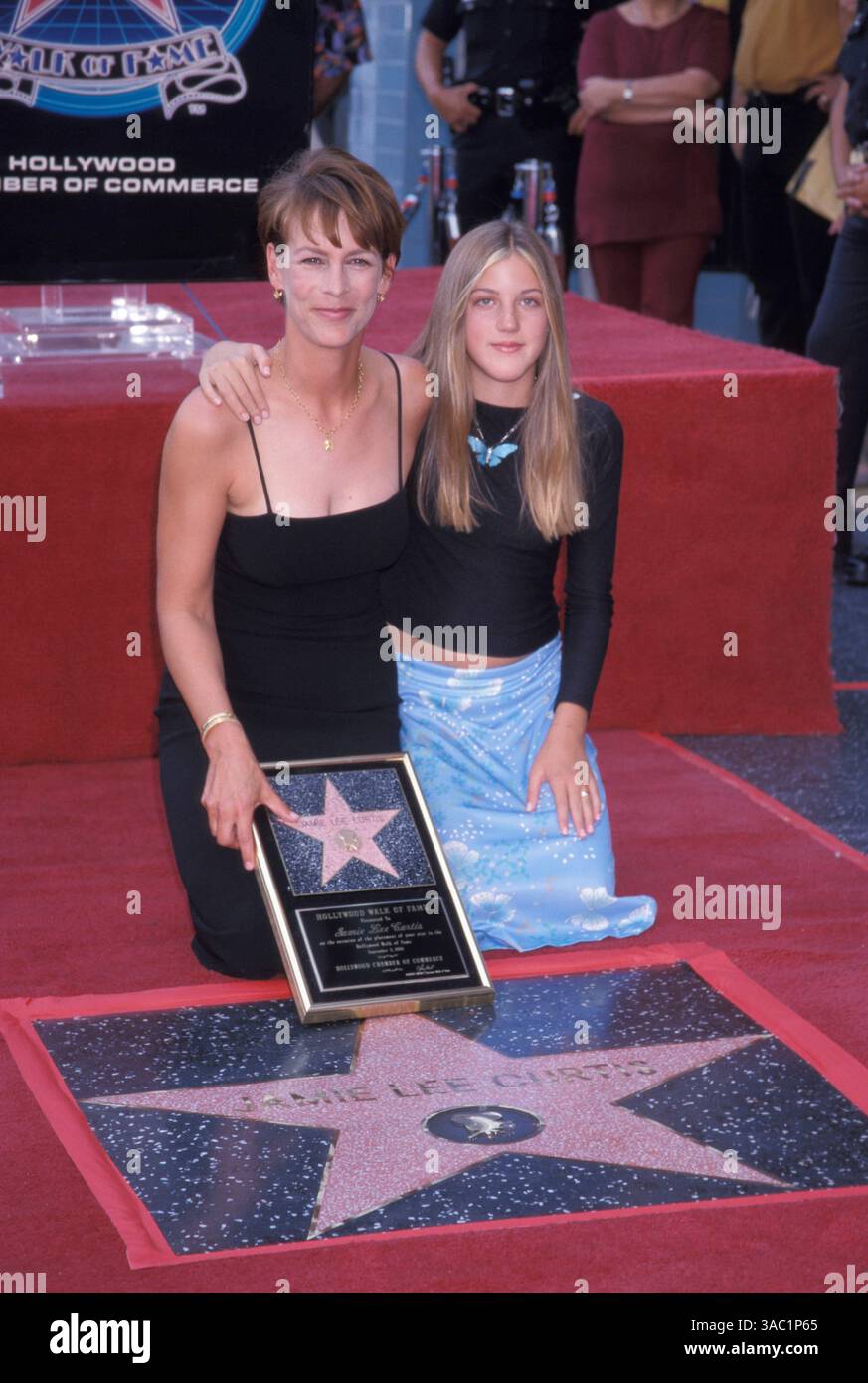 Sep 03, 1998 - Hollywood, CA, USA - Actress JAMIE LEE CURTIS with daughter ANNIE GUEST at the ...