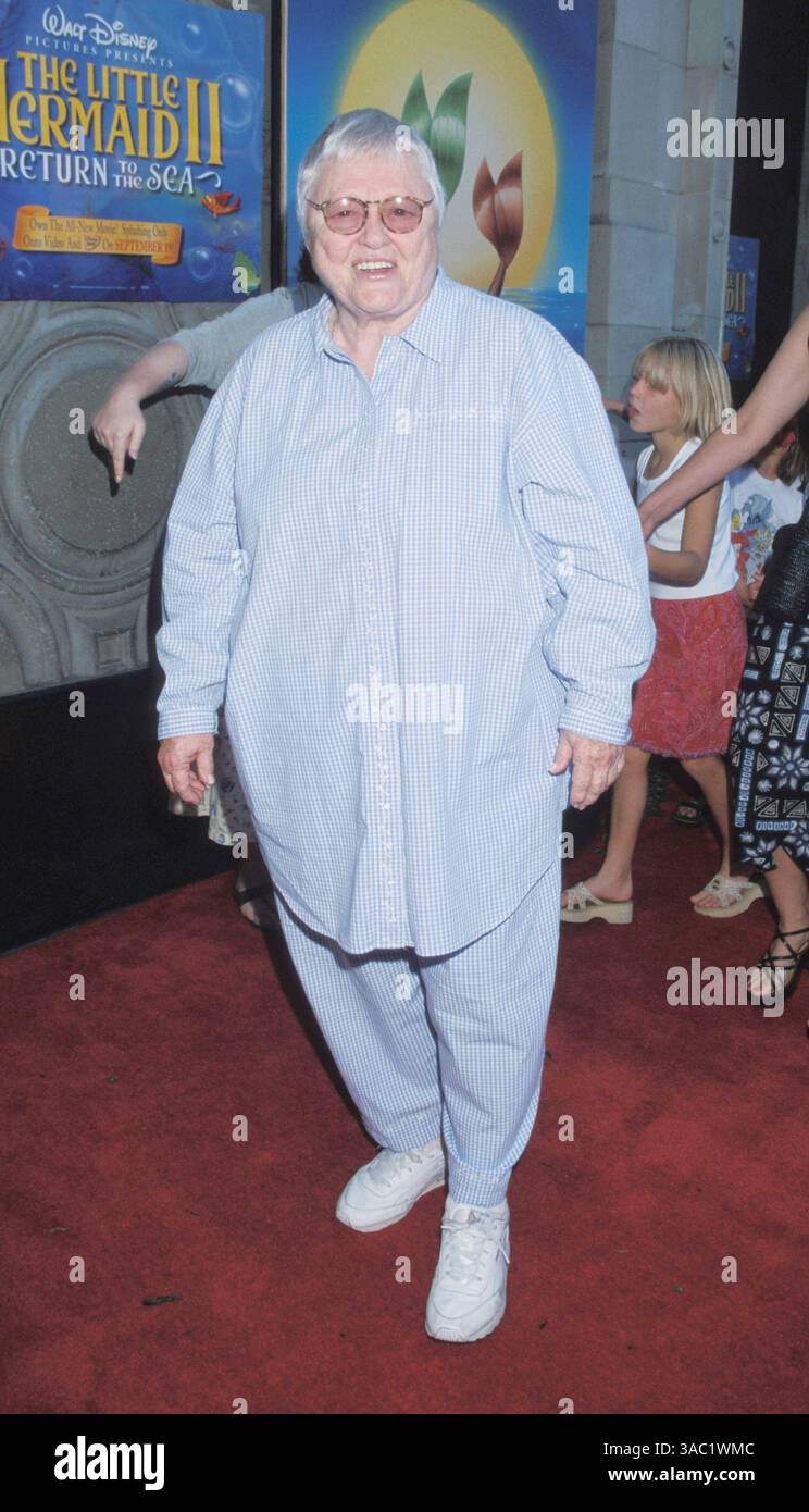 Sep 16, 2000 - Los Angeles, CA, USA - Actress PAT CARROLL at the Little ...