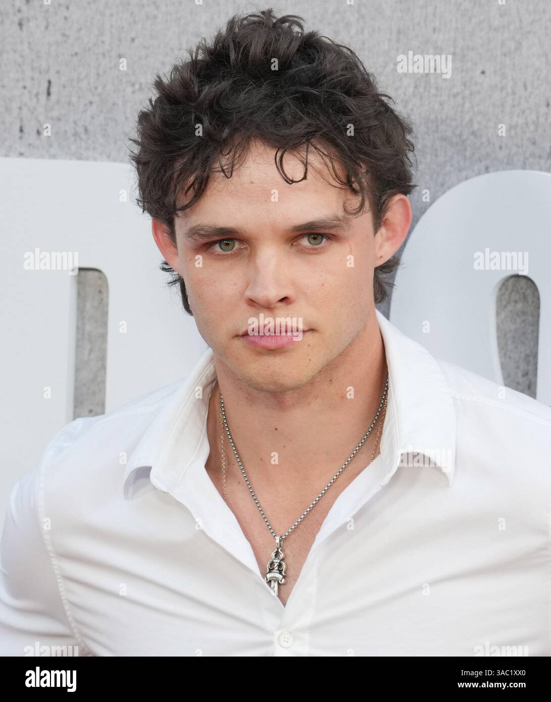 Los Angeles, USA. 02nd Apr, 2025. Curran Walters arrives at the Hulu's ...