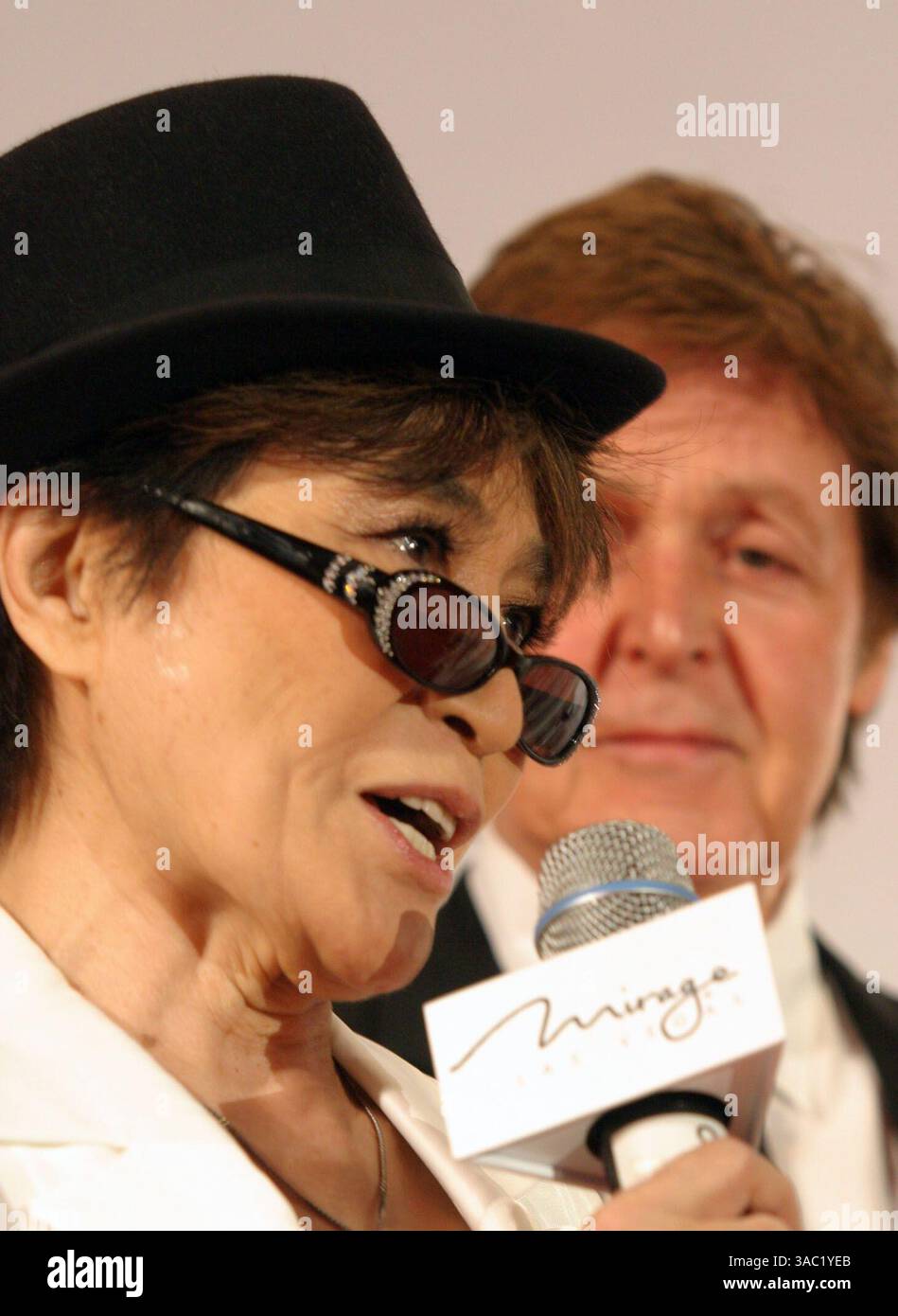Jun 26, 2007 - Las Vegas, NV, USA - YOKO ONO and PAUL MCCARTNEY at the first anniversary of the ...