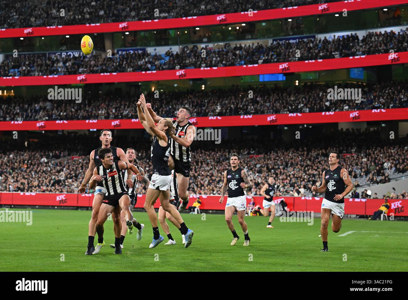 Melbourne, Australia. 03rd Apr, 2025. Jack Crisp of Collingwood ...