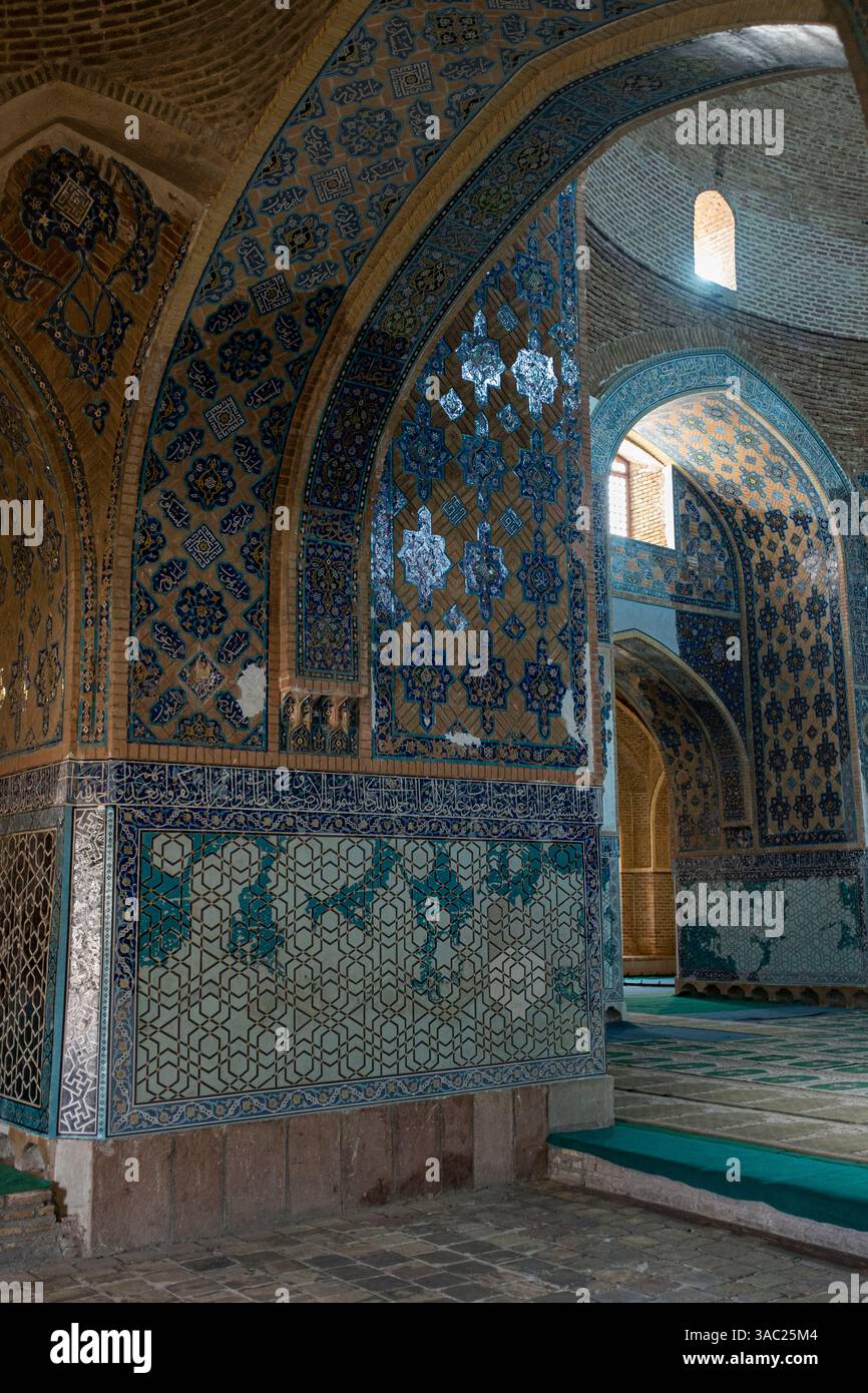 Blue Mosque, Tabriz, Azerbaidjan, I.R. of Iran Stock Photo - Alamy