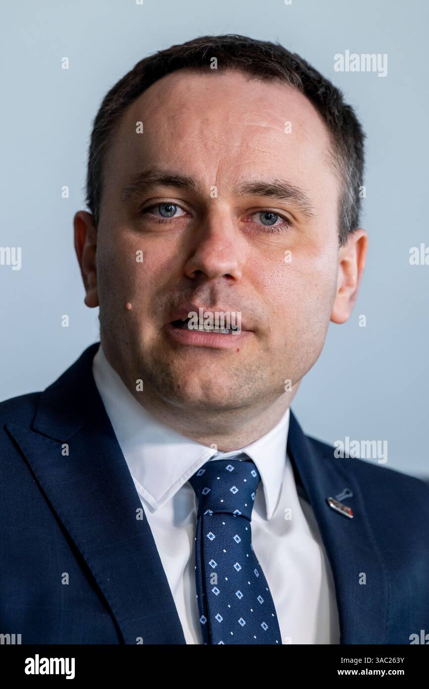 Prague, Czech Republic. 03rd Apr, 2025. Czechoslovak Group's (CSG) CFO ...