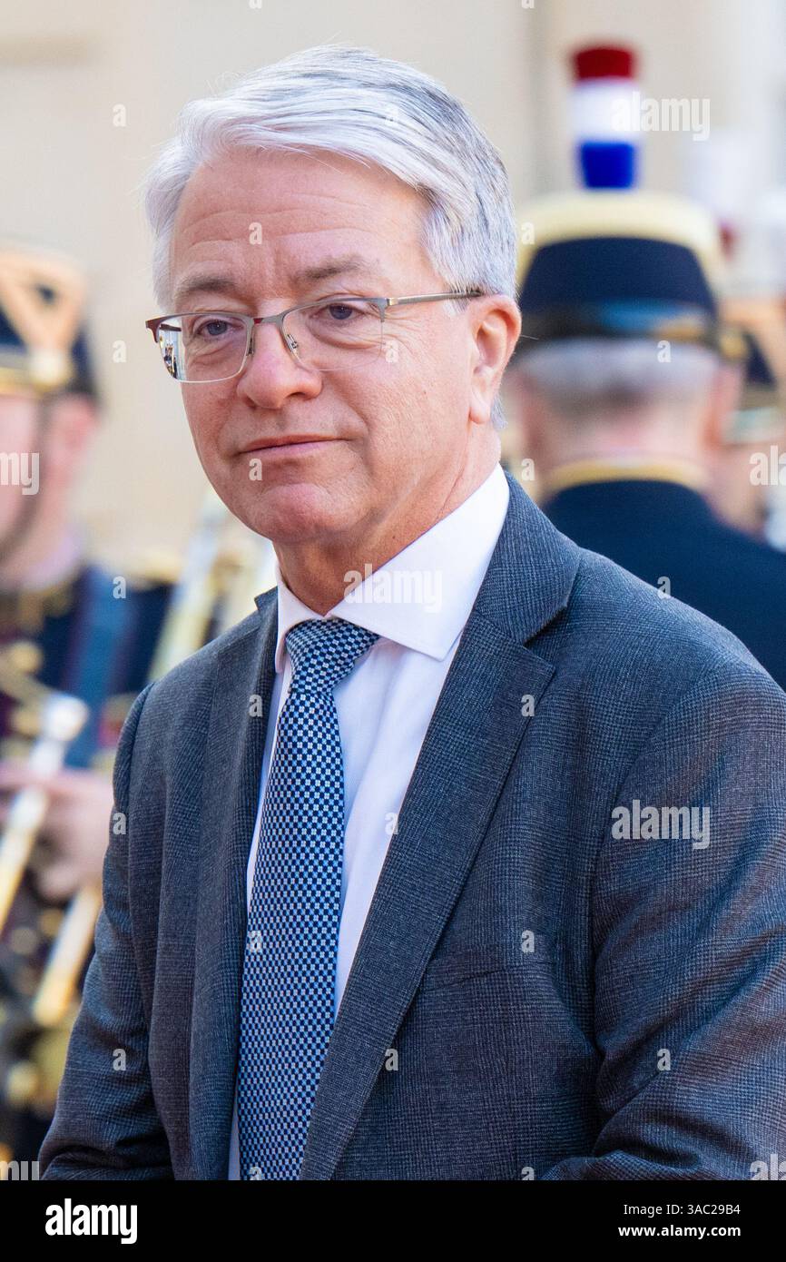 BNP Parisbas CEO Jean-Laurent Bonnafe attended a lavish state banquet ...