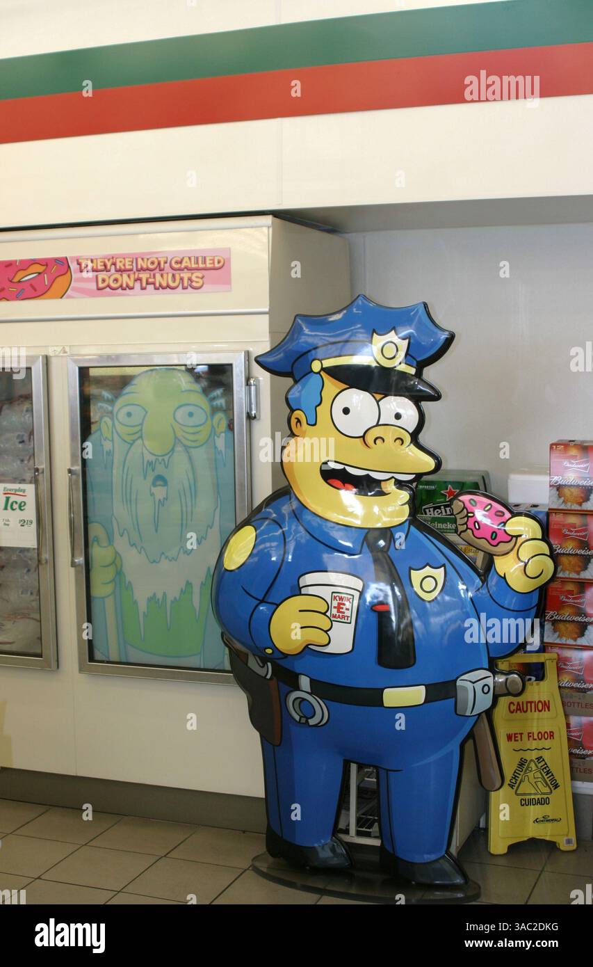 Jul 05, 2007 - Burbank, CA, USA - Kwik-E-Mart is a fictional chain of ...