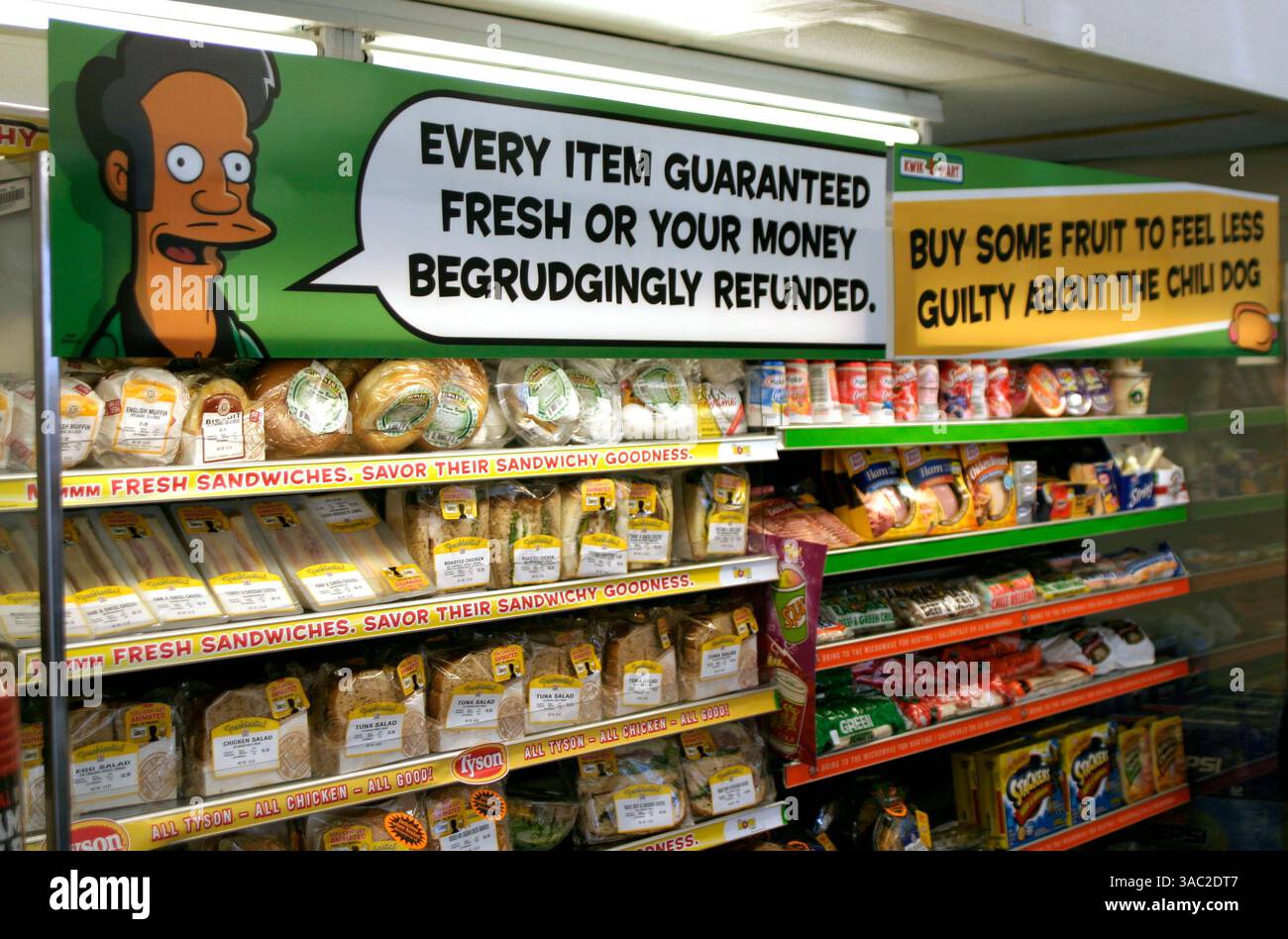 Jul 05, 2007 - Burbank, CA, USA - Kwik-E-Mart is a fictional chain of ...