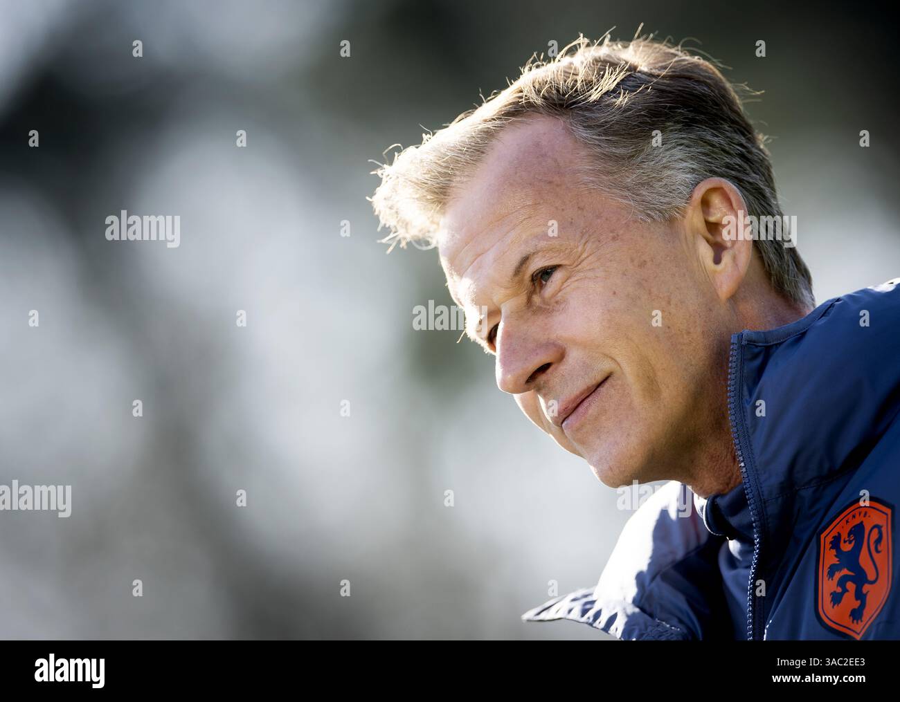 ZEIST - National coach Andries Jonker during a training session of the ...