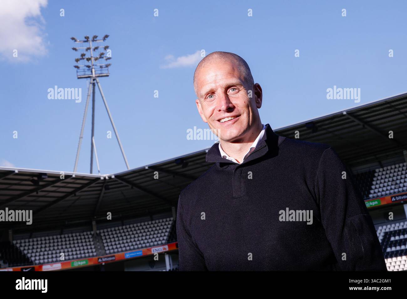 ALMELO, NETHERLANDS - APRIL 2: Bas Sibum during his presantation as new ...
