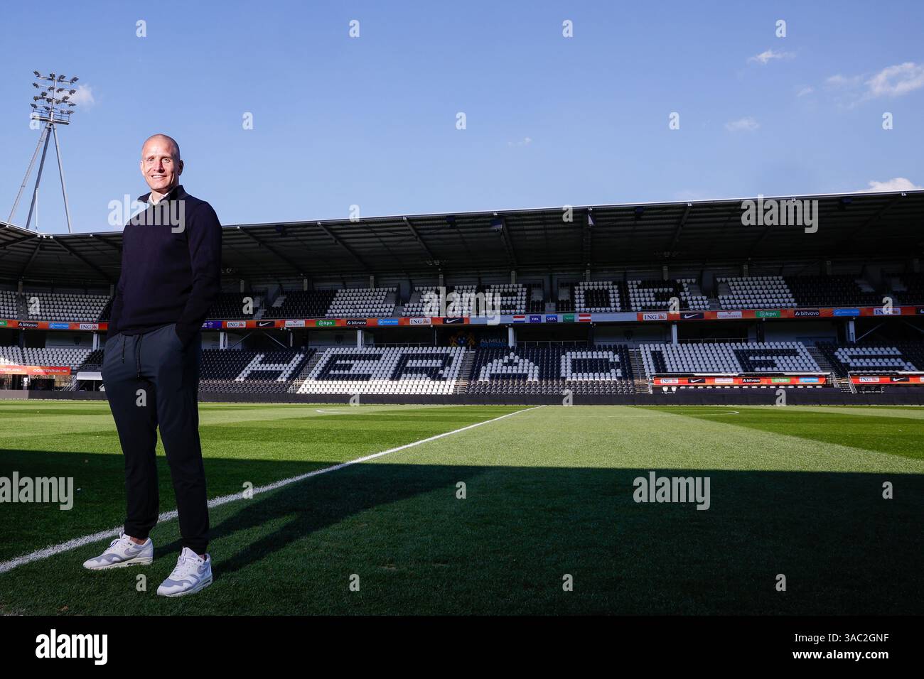 ALMELO, NETHERLANDS - APRIL 2: Bas Sibum during his presantation as new ...