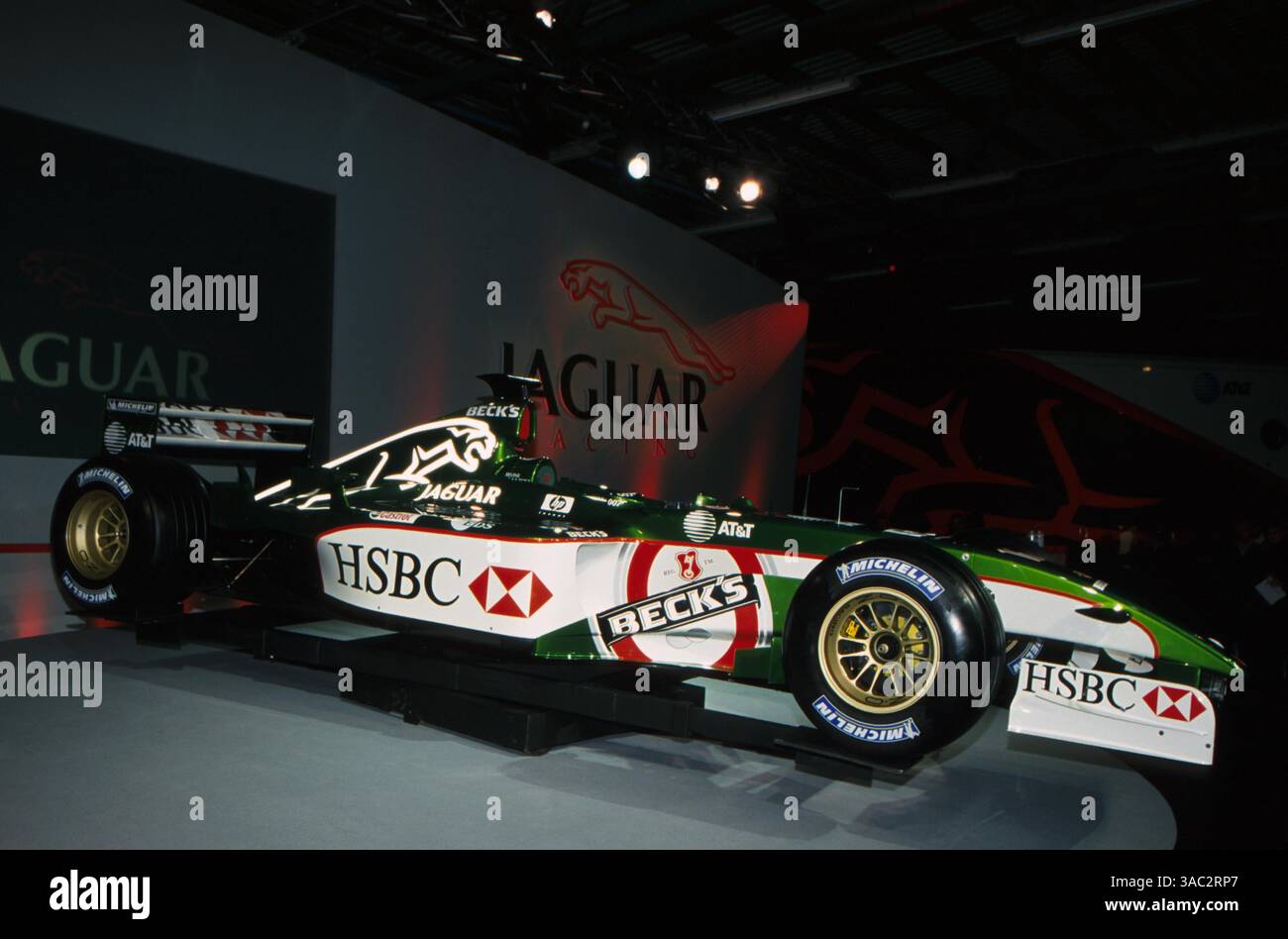 The newly unveiled Jaguar Racing R3..Jaguar R3 Launch, Milton Keynes 4 ...