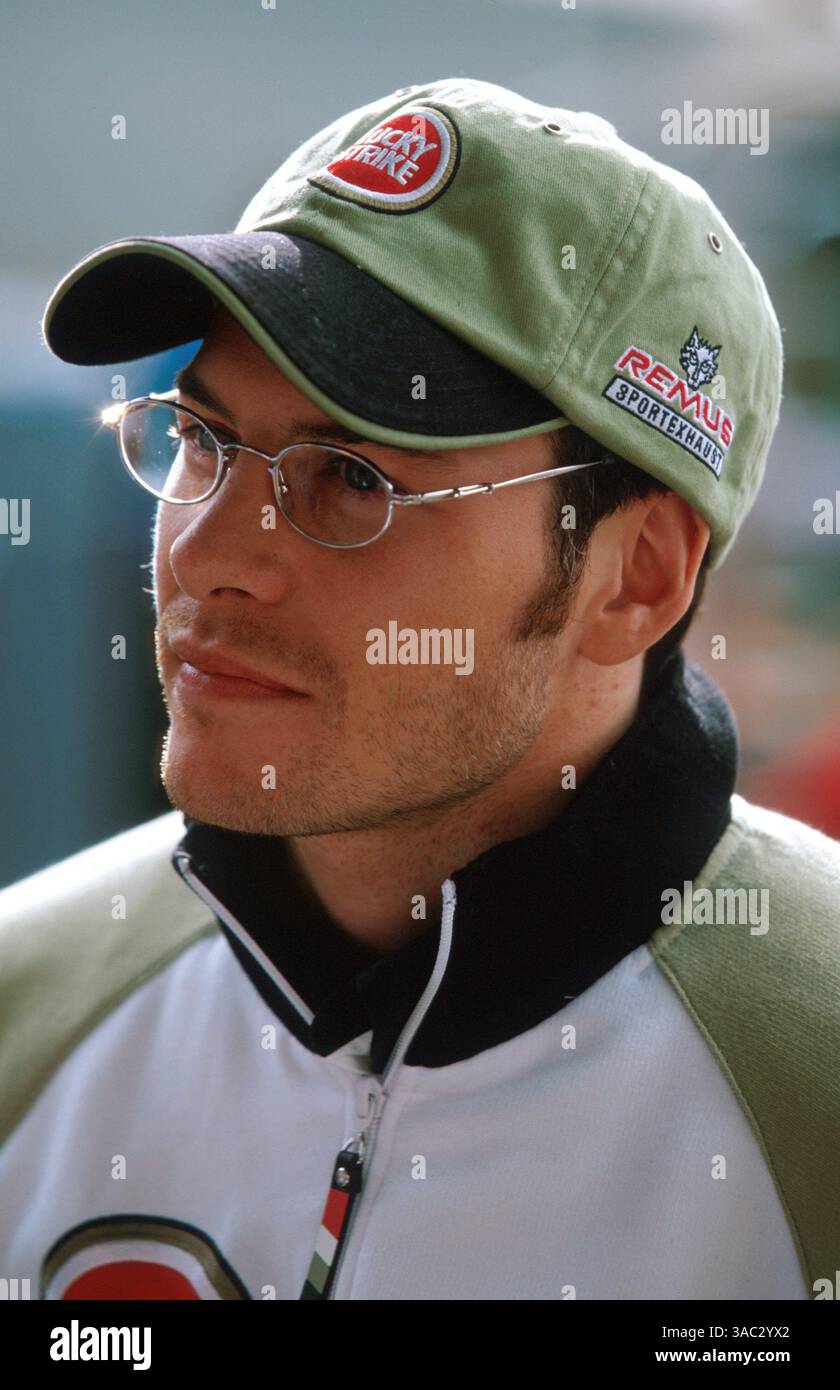 Jacques Villeneuve (CDN) retired his BAR just short of half distance ...