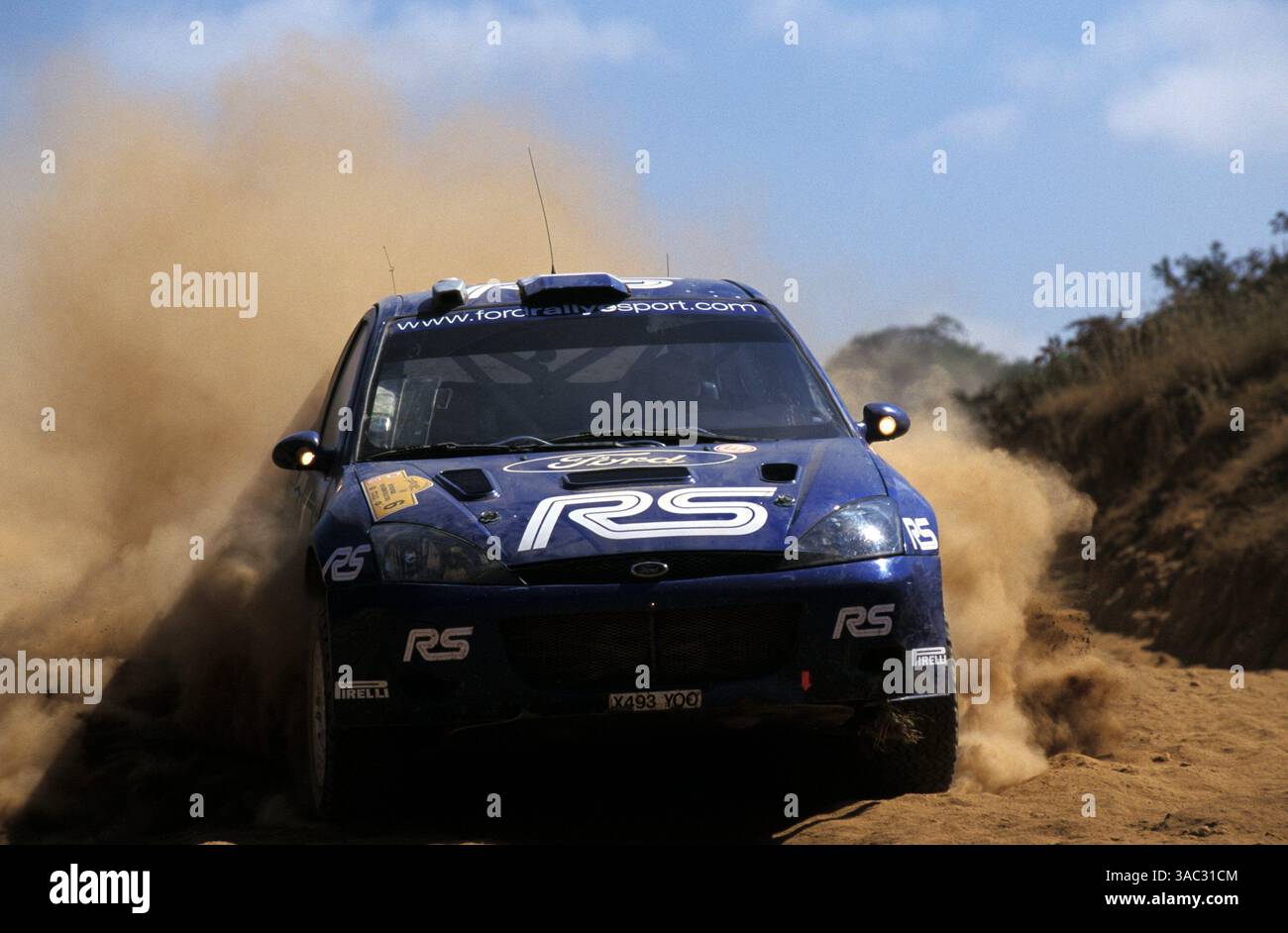 Markko Martin (EST) Ford Focus RS WRC 02..FIA World Rally Championship ...