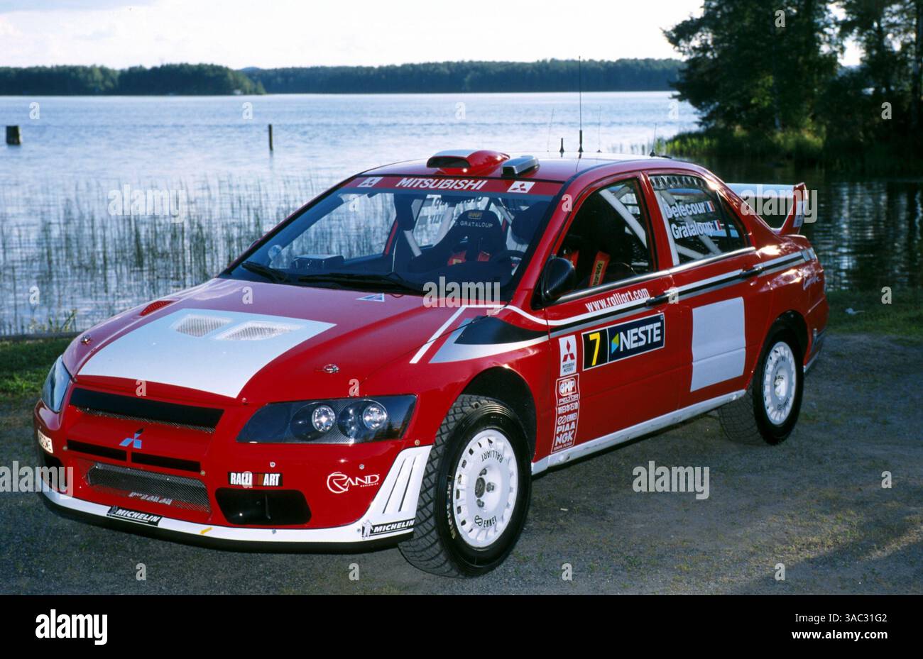 New mitsubishi lancer evo hi-res stock photography and images - Alamy