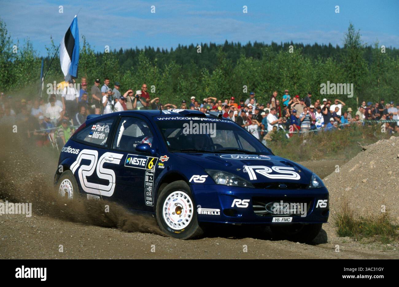 Markko Martin (EST) Ford Focus RS WRC..FIA World Rally Championship ...