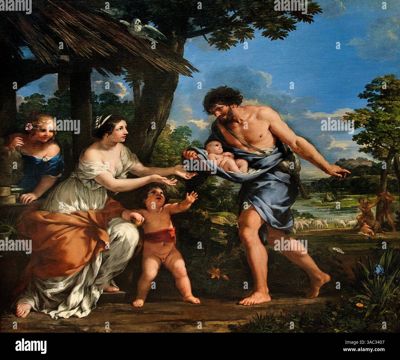 Pietro BERRETTINI is known as Pietro da CORTONA 1597-1669 Romulus and ...