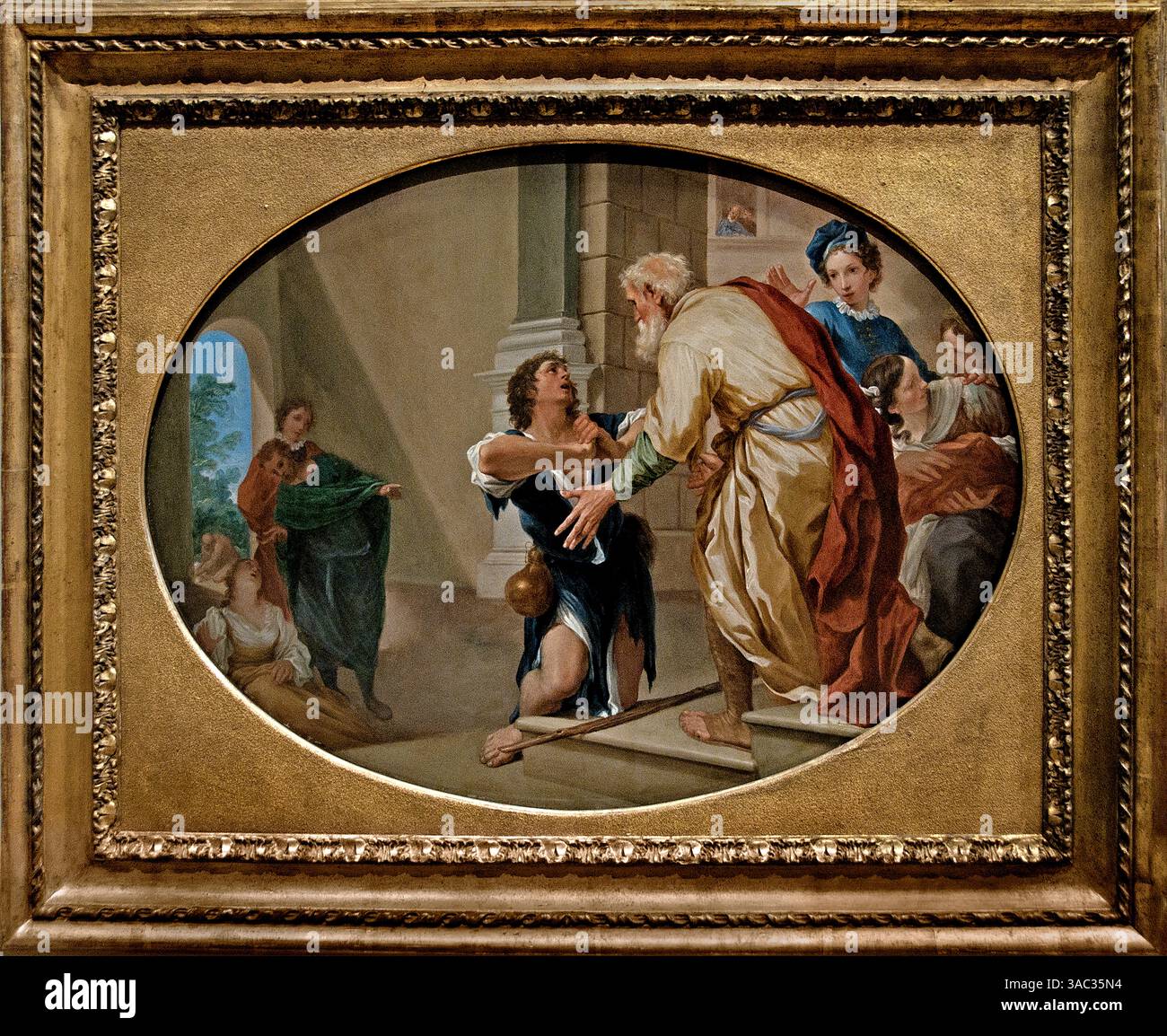 Domenico Maria Viani 1668-1711 Le retour du fils prodigue - The ...