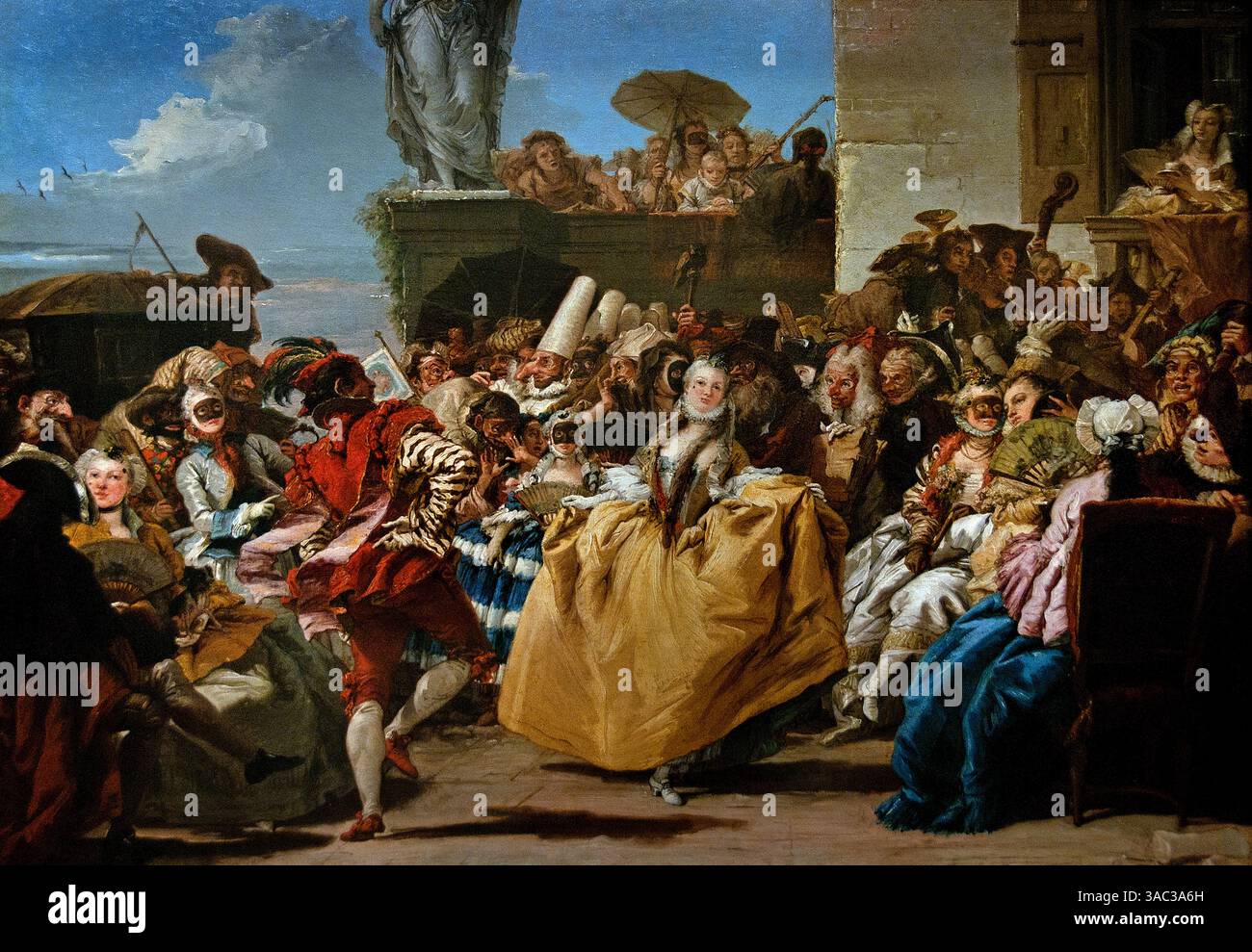 Tiepolo minuet louvre hi-res stock photography and images - Alamy