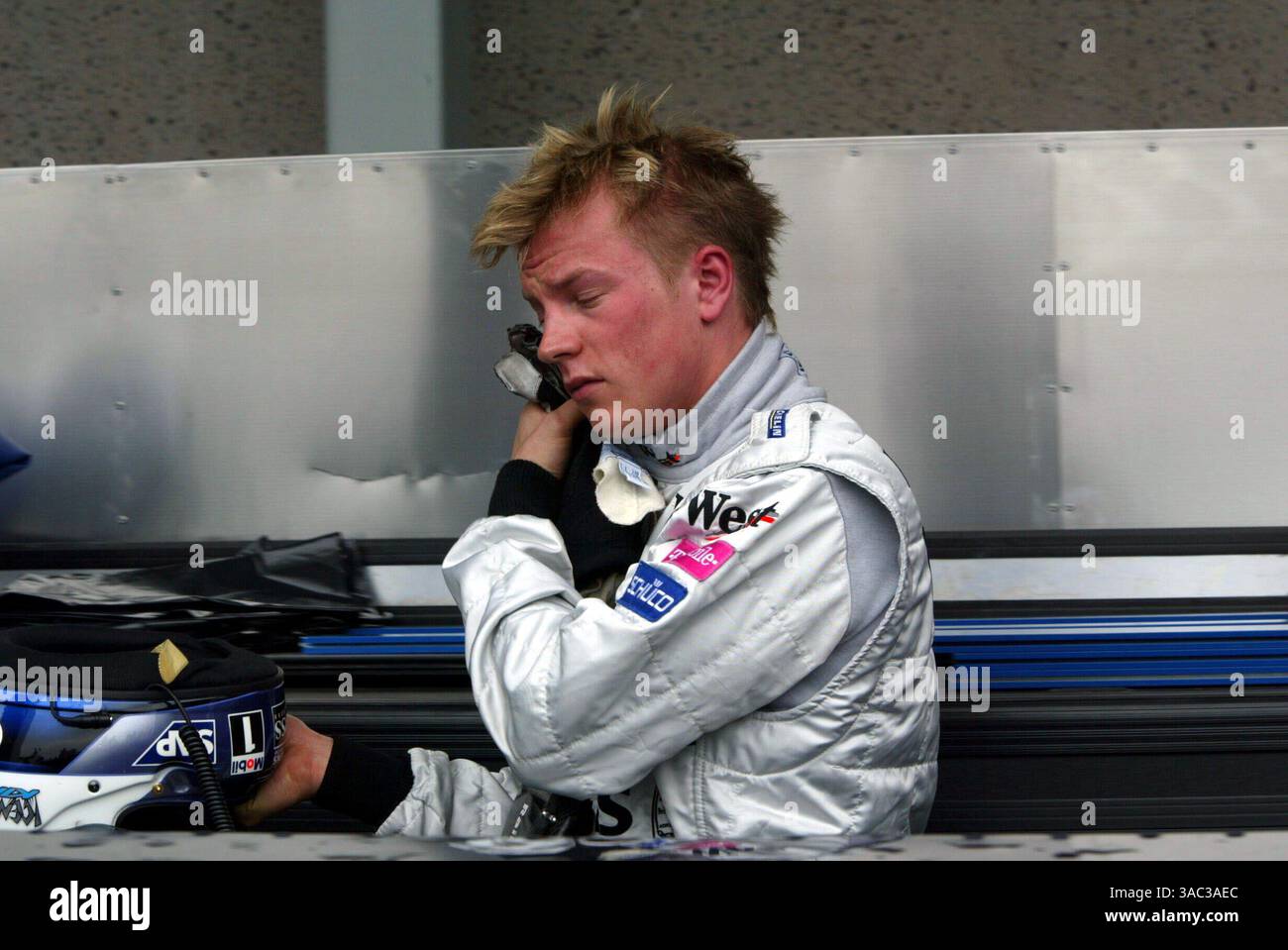 Kimi 2003 crash hi-res stock photography and images - Alamy