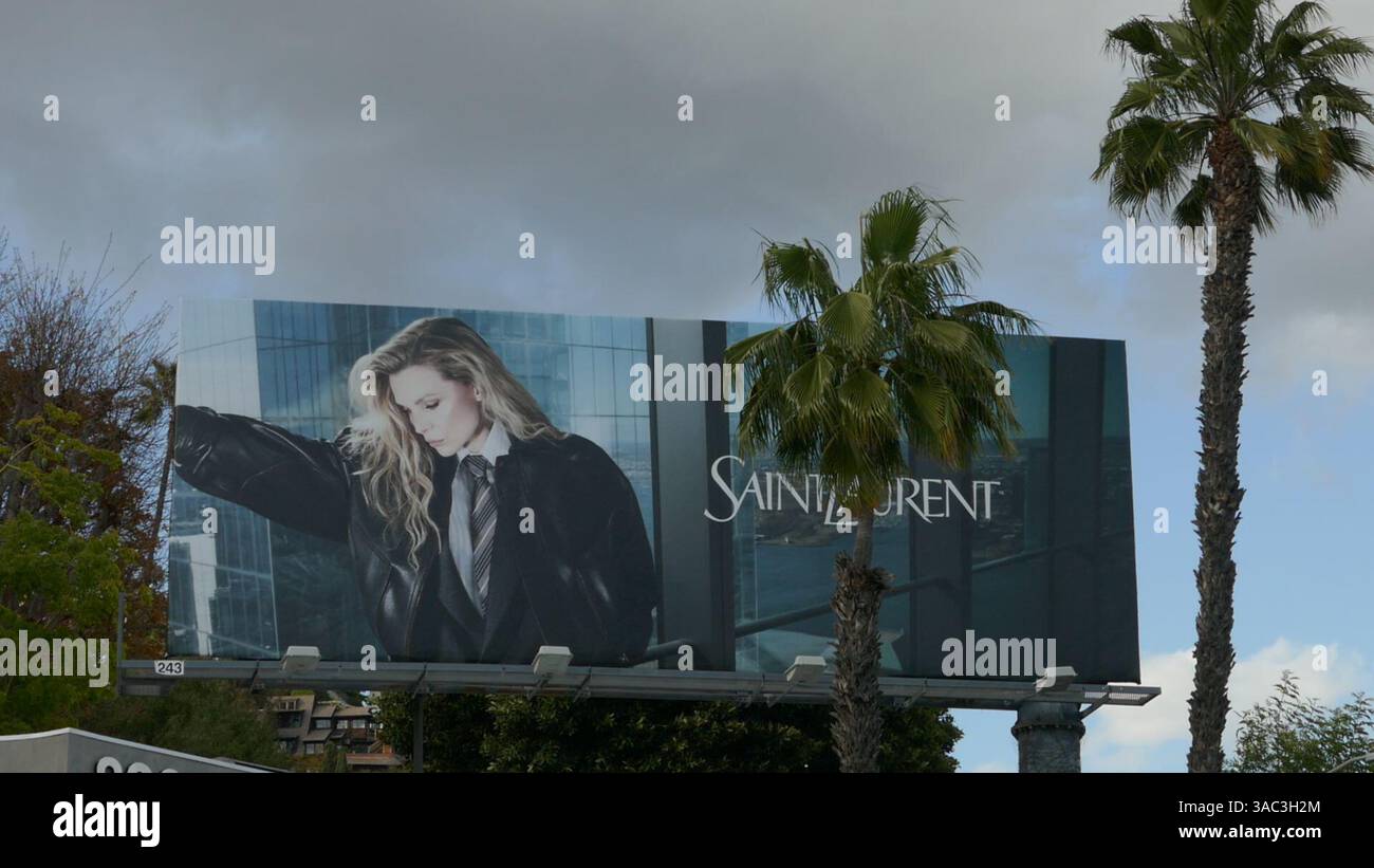 Los Angeles, California, USA 2nd April 2025 Michelle Pfeiffer YSL Saint ...