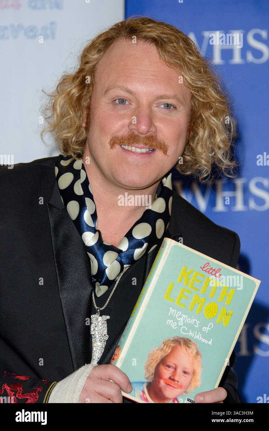 Keith Lemon played by Leigh Francis signs copies of his 'memoir ...