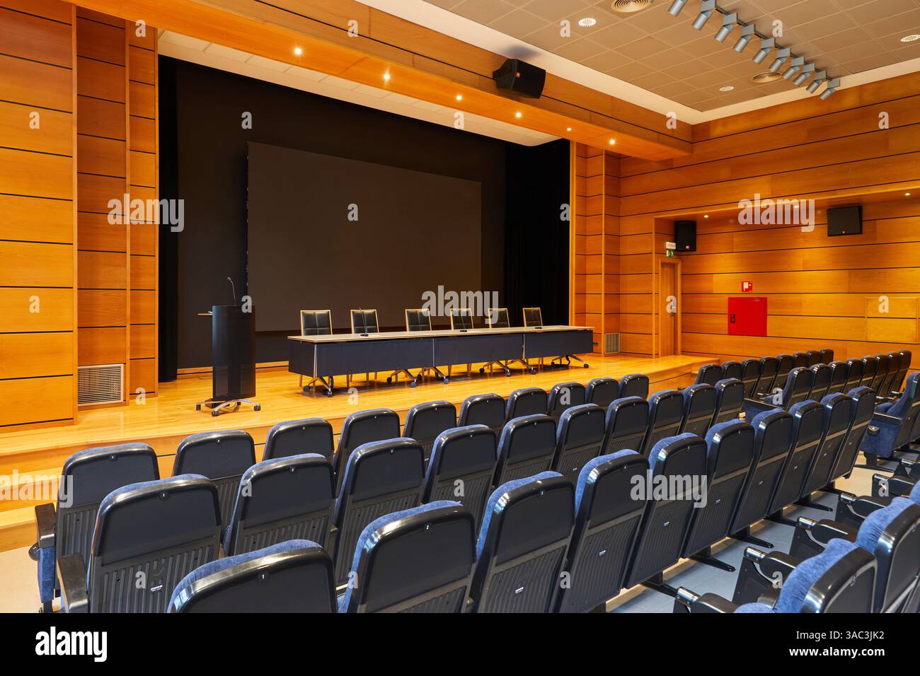 assembly hall, auditorium, meeting room, Basque country, Spain Stock ...